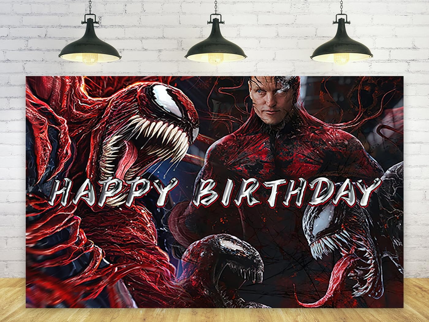 Venom Backdrop for Birthday Party Decorations Venom Background for Baby ...