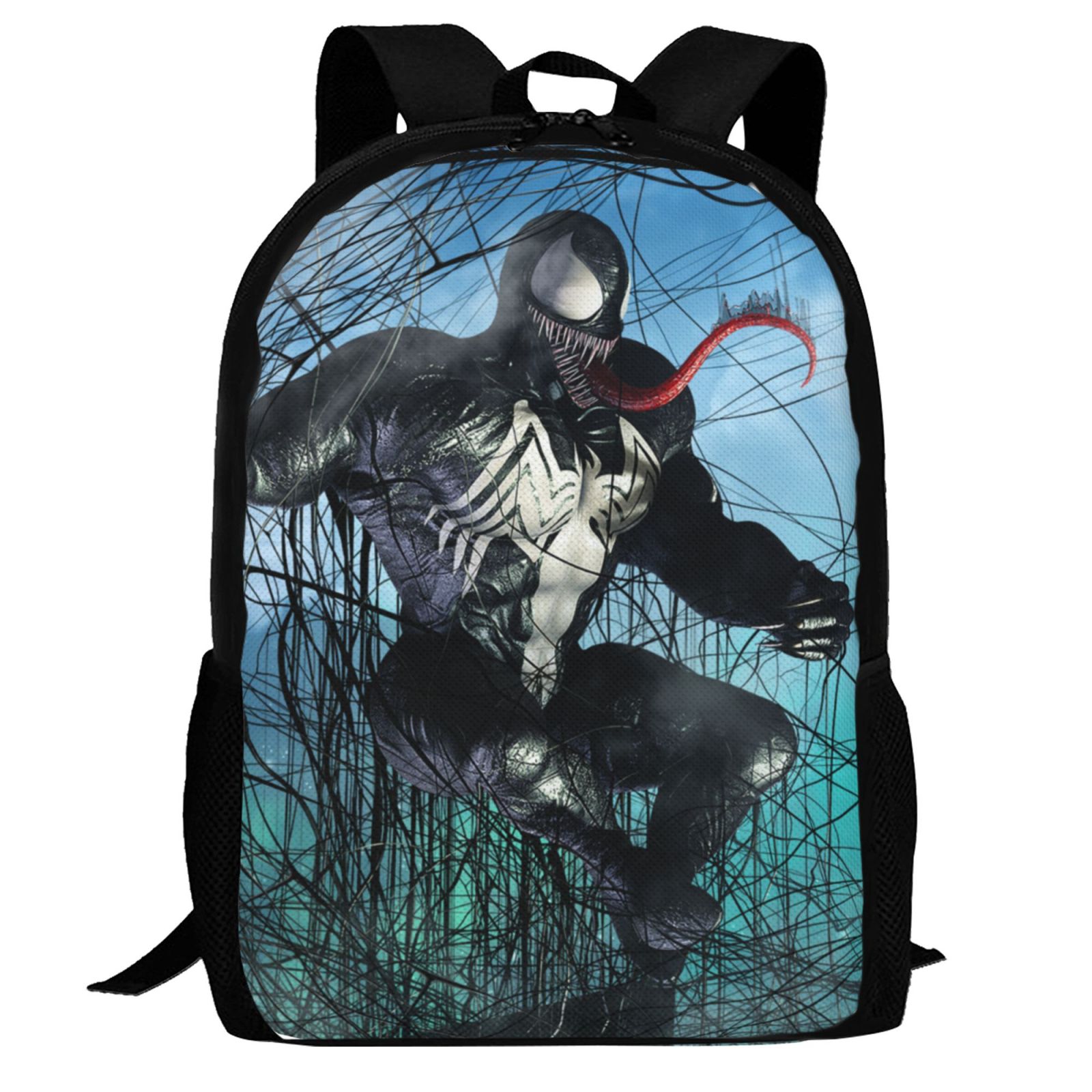 Venom Backpack,3d Print Laptop Backpack Lightweight Casual Daypack ...