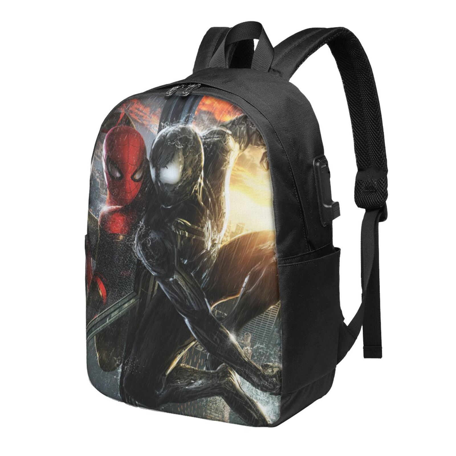 Venom Backpack Book Bags Casual Daypack For Travel Work Office ...