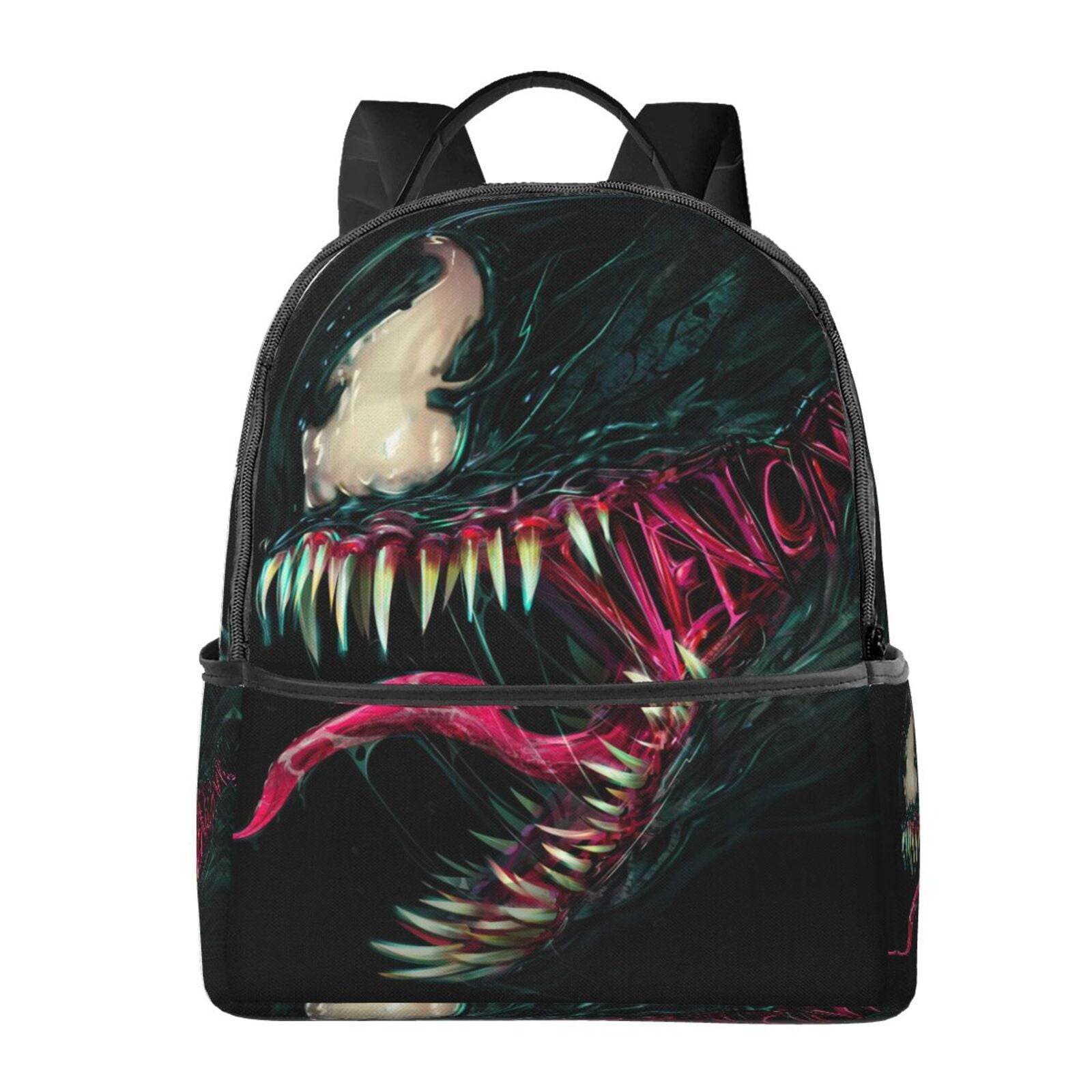 Venom Backpack Book Bags Casual Daypack For Travel Work Office ...