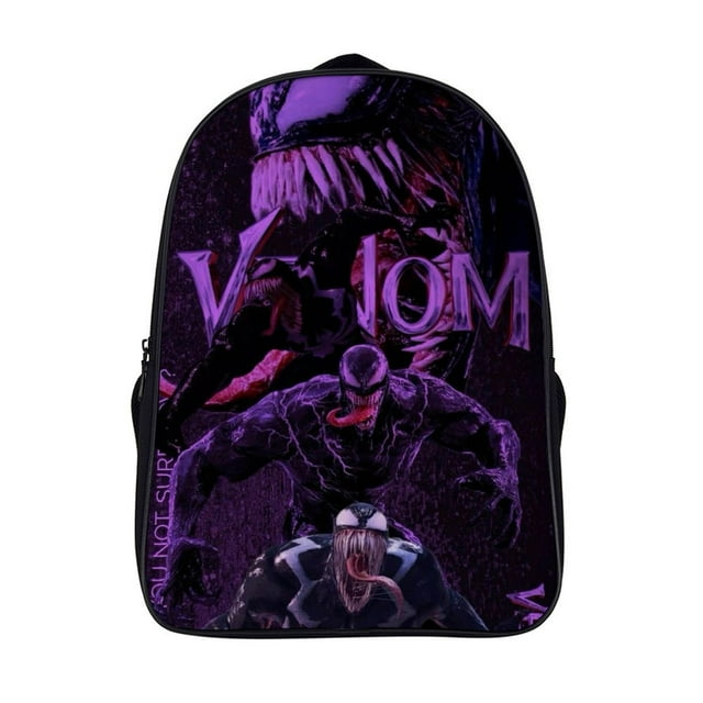 Venom Backpack Schoolbag Rucksack Fashion Casual Shoulder Bag Daypack ...
