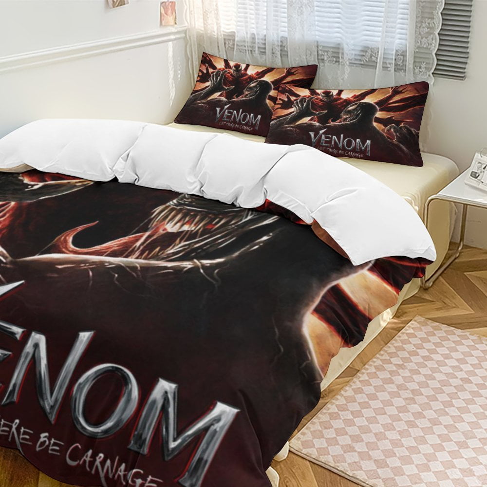 Venom Bedding Comforter Sets, 3-Piece Bedding Set Soft Warm Bed Set ...