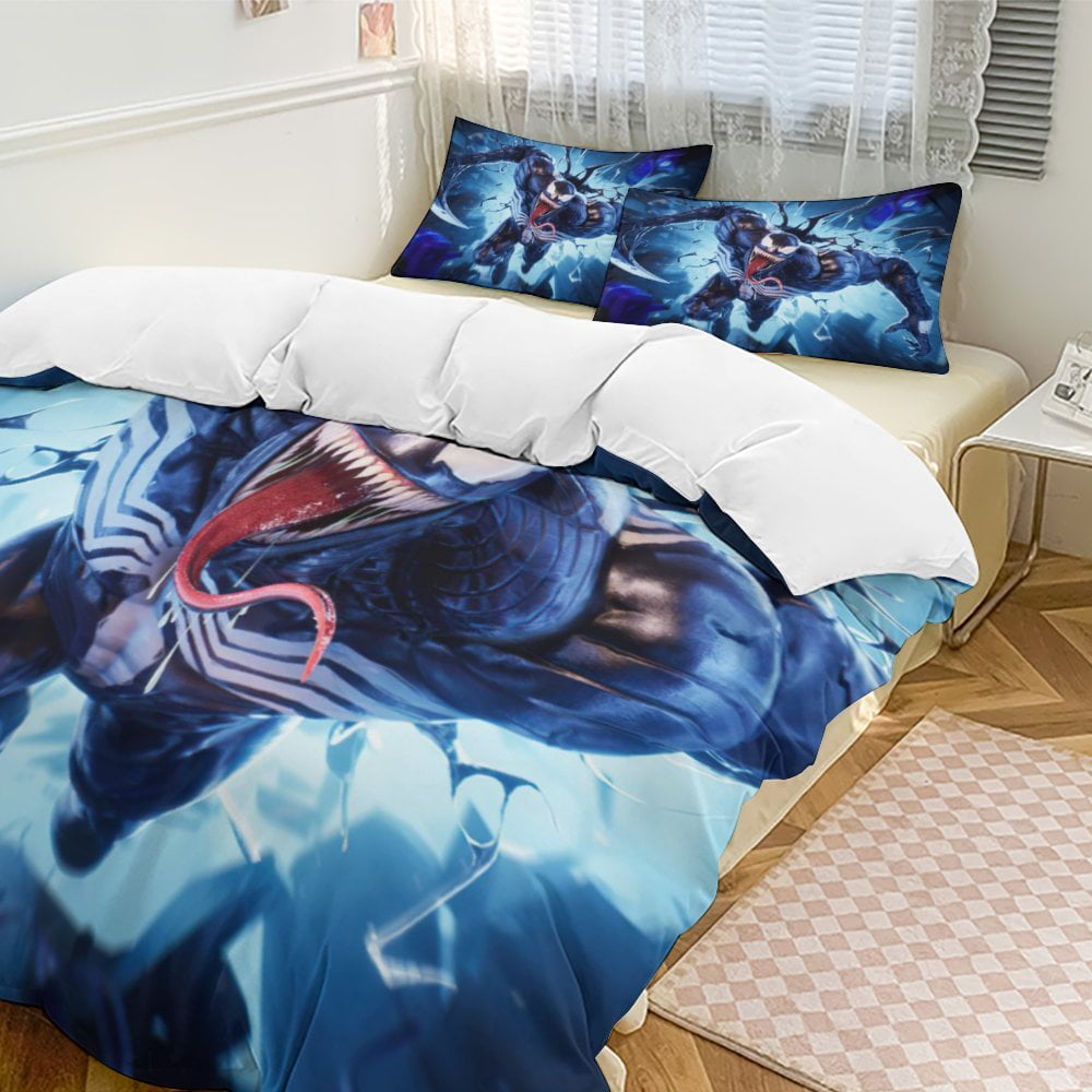 Venom Bedding Comforter Sets, 3-Piece Bedding Set Soft Warm Bed Set ...