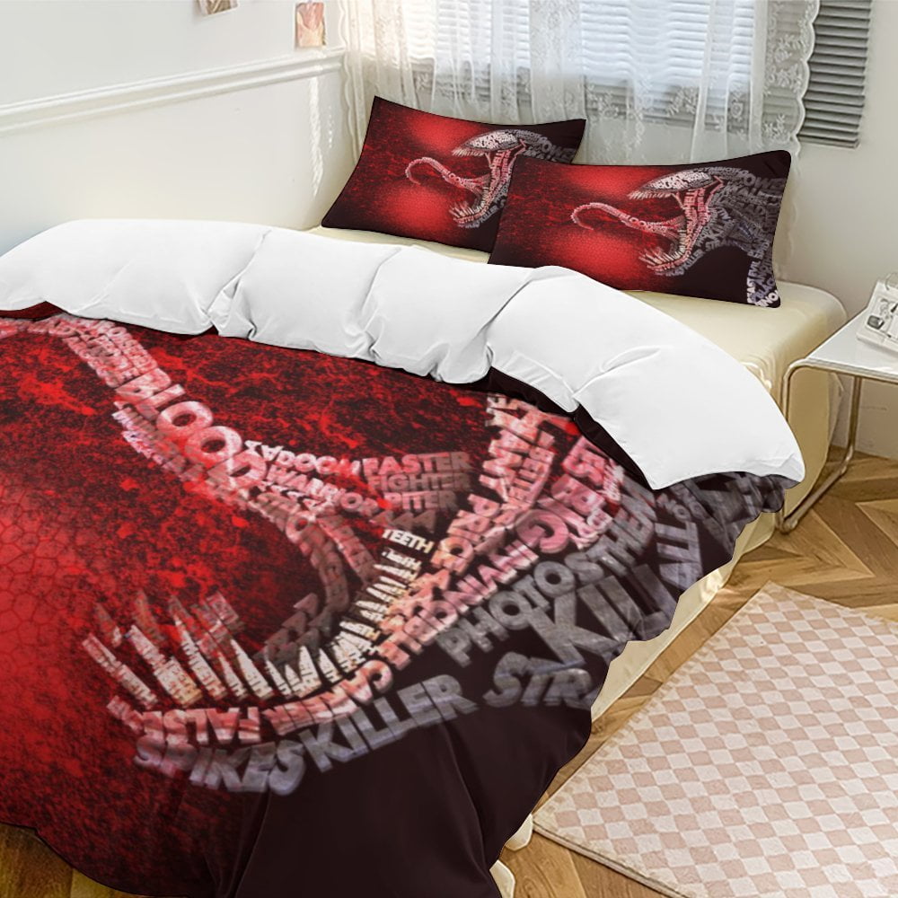 Venom Bedding Comforter Sets, 3-Piece Bedding Set Soft Warm Bed Set ...