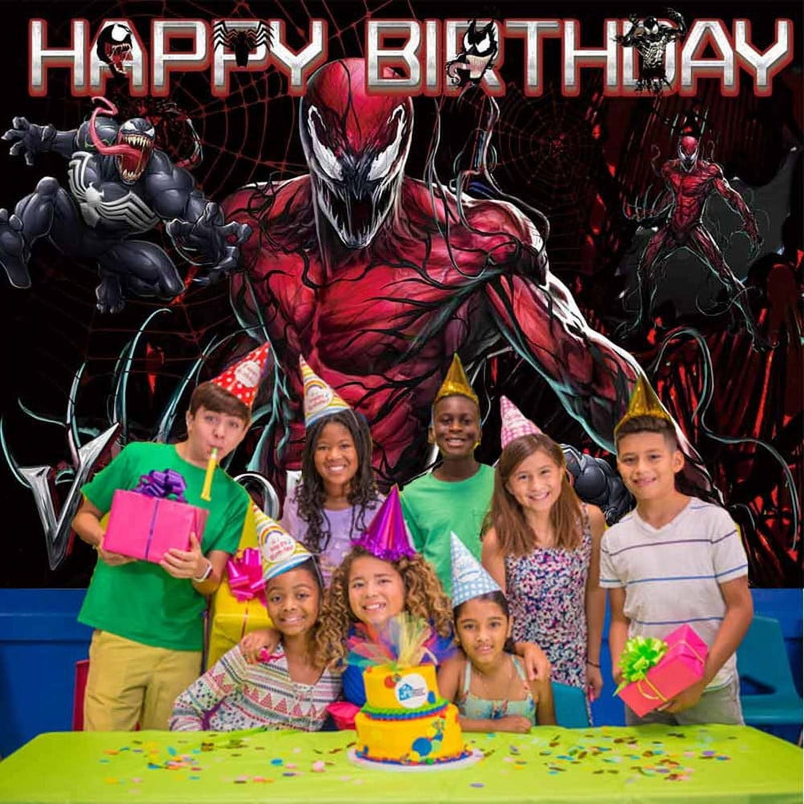 Venom Birds Backdrop Banner Party Supplies Poster Movie Theme ...