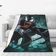 Marvel Venom, 'Here to Stay' Micro Raschel Throw Blanket, 46" x 60 ...