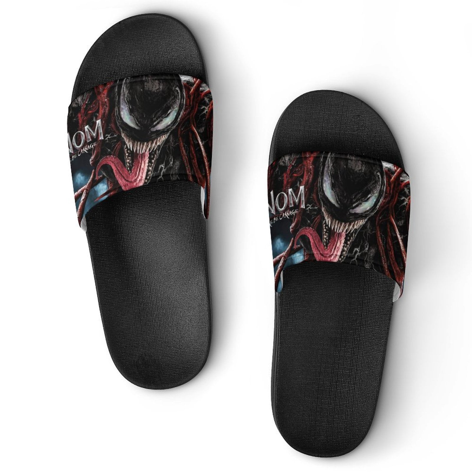 Venom Boys Slide Sandals, Comfort Casual Pool Slide Outdoor, Slip-On ...