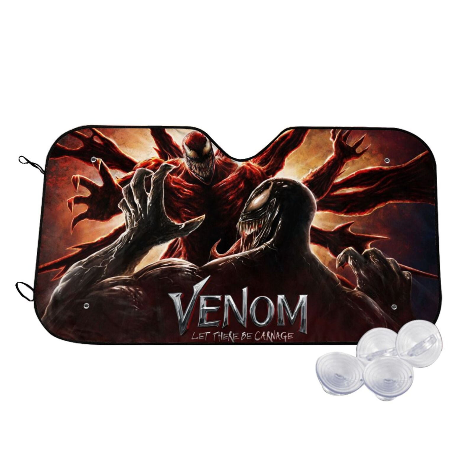 Venom Car Windshield Sun Shade, Foldable Sun Shade for Car Truck SUV ...