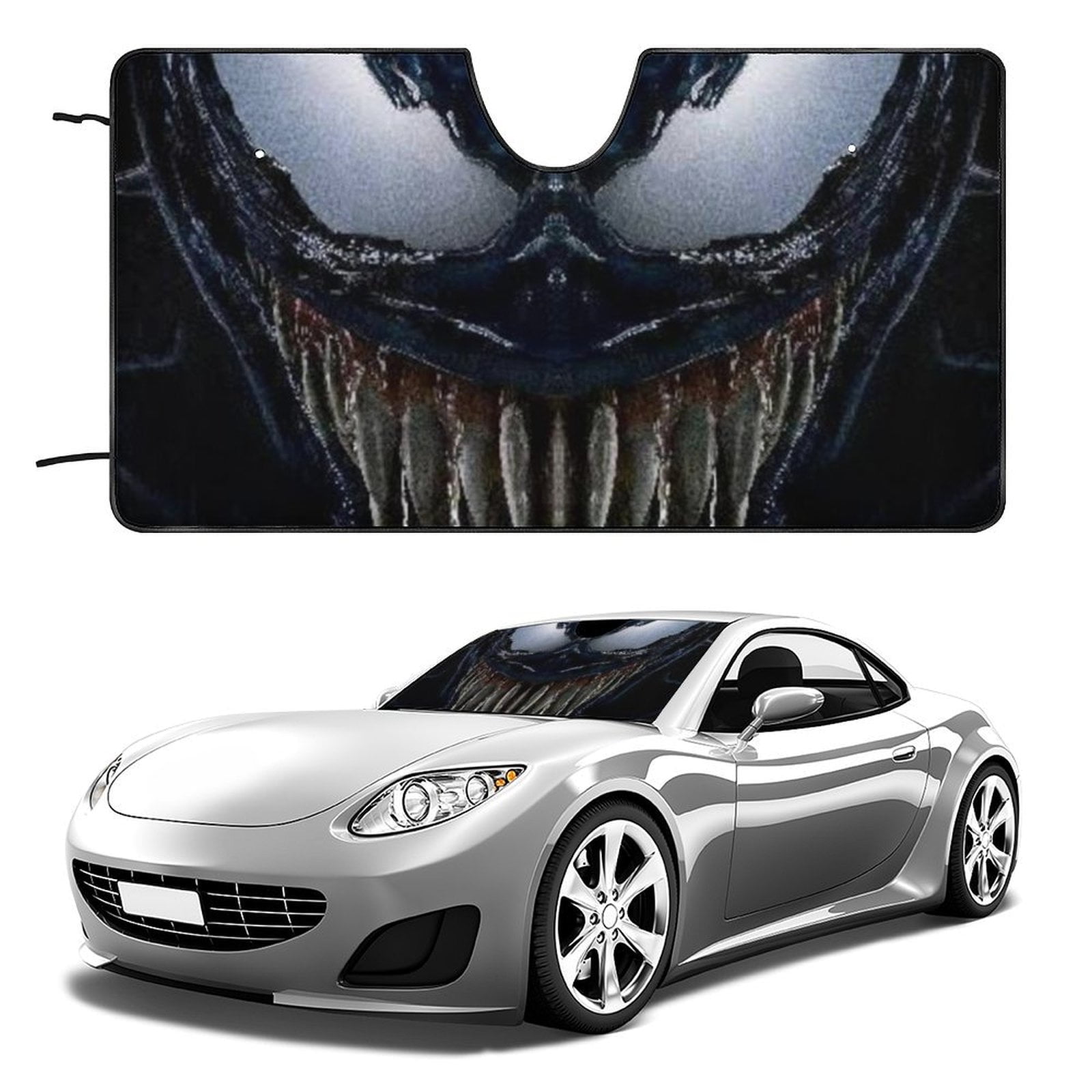 Venom Car windshield visor is suitable for sedans, SUVs, and most car ...