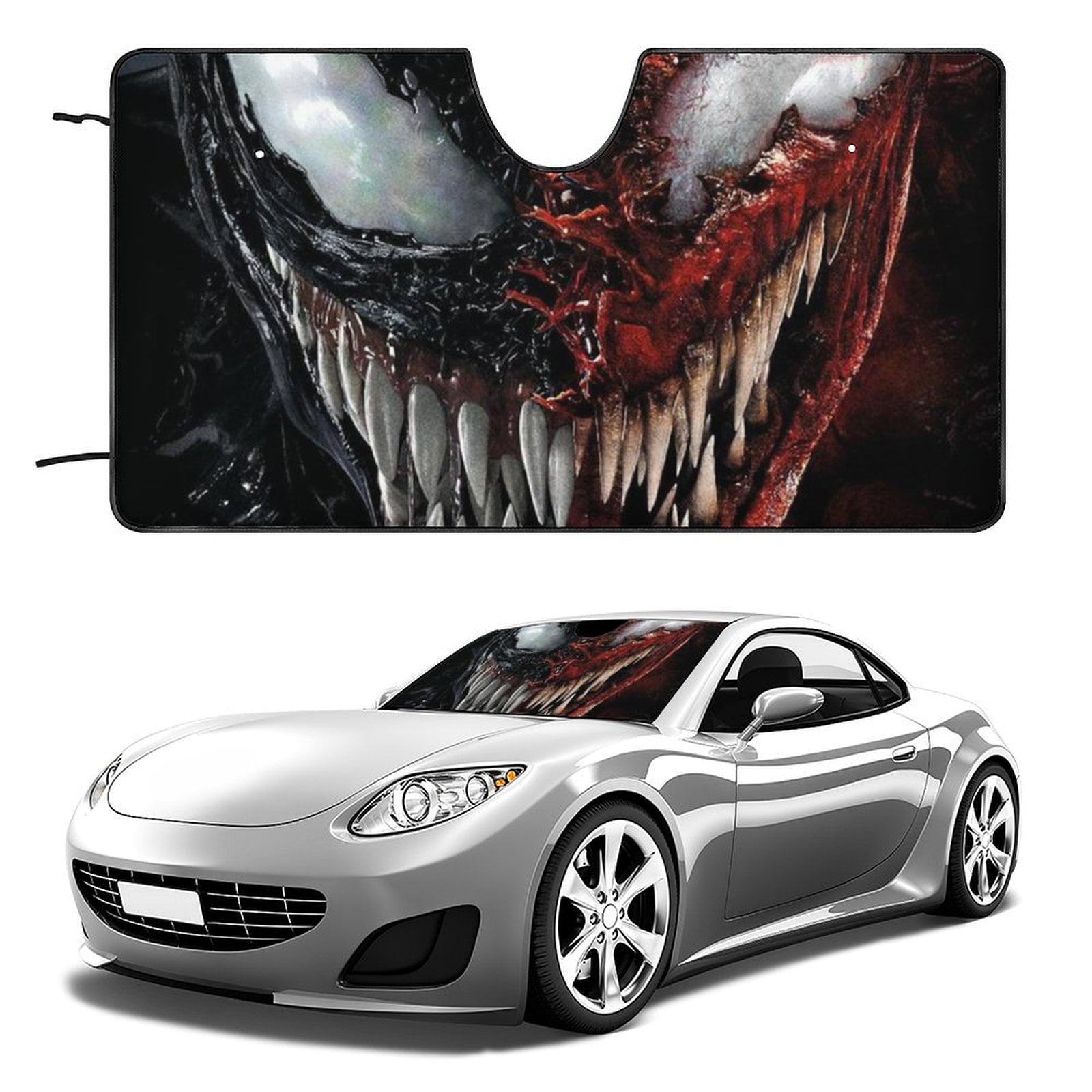 Venom Car windshield visor is suitable for sedans, SUVs, and most car ...