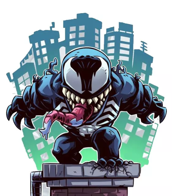 Venom City Stickers Phone Decal Water Bottle Stickers Car Decals ...