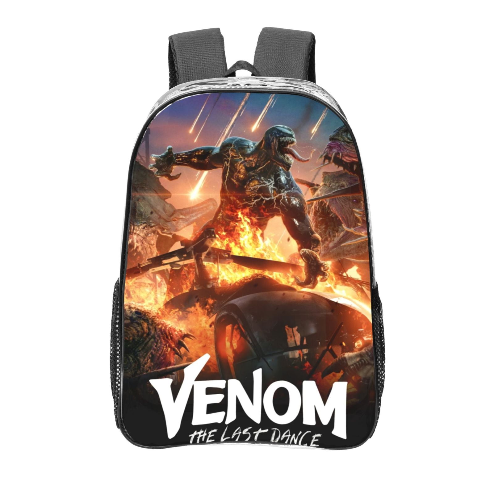 Venom Clear Backpack 16 Inch Large Capacity PVC Transparent Laptop Bags ...