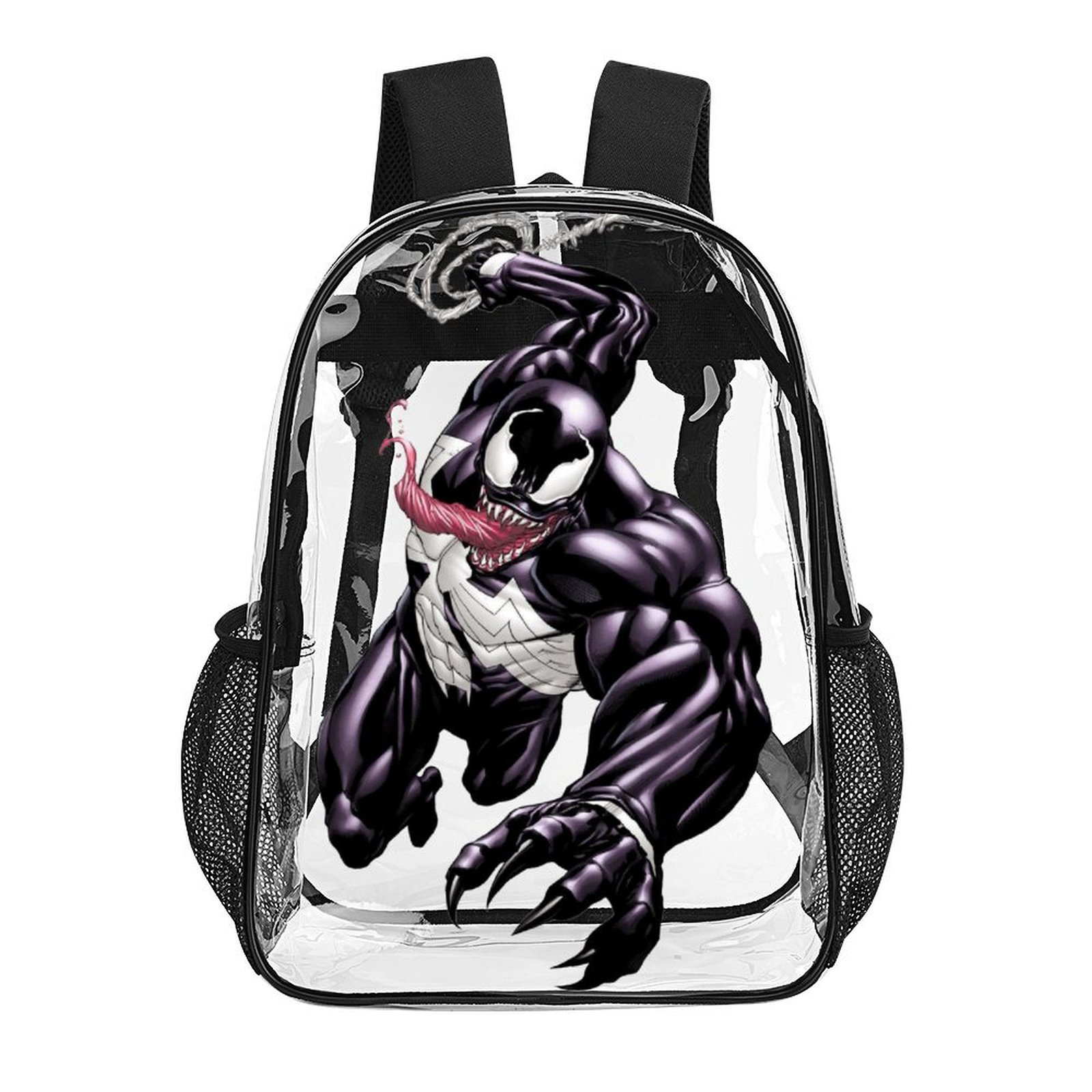 Venom Clear Backpack Heavy Duty Transparent Backpack See Through Book ...