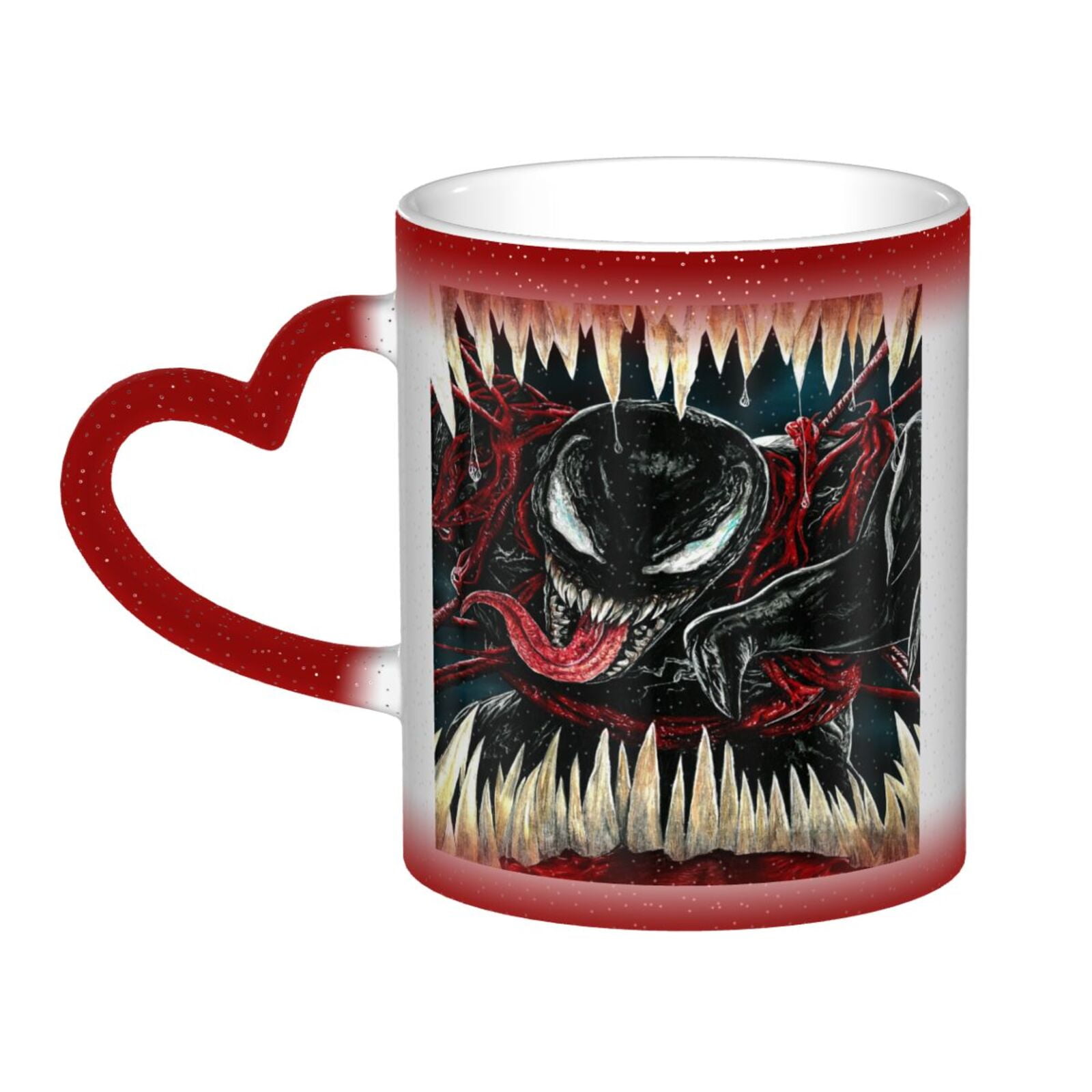 Venom Color Changing Mug Heat Sensitive Magic Funny Art Coffee Tea Cups ...