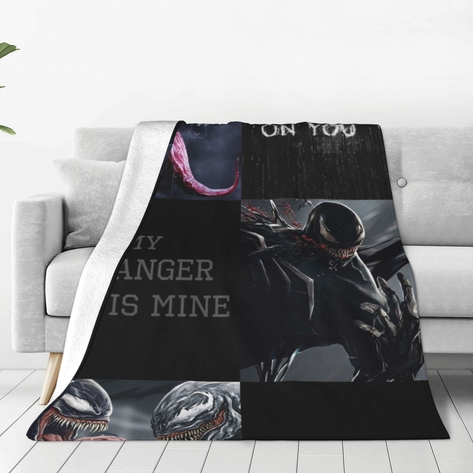 Venom Cute Anime Blanket, Gifts For Girls And Boys, Super Soft ...