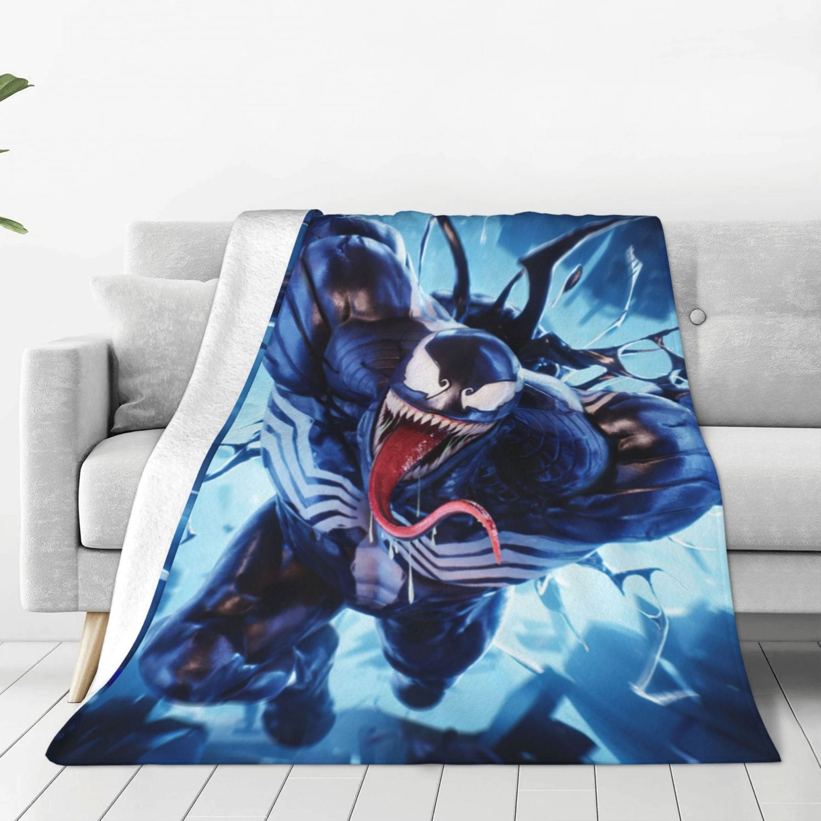Venom Cute Anime Blanket, Gifts For Girls And Boys, Super Soft ...