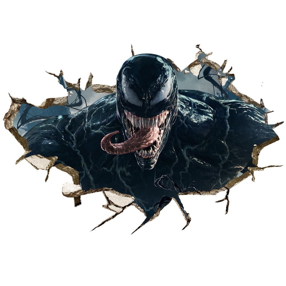 Venom DC Wall Sticker 3D Wall Sticker Cartoon Character Wall Sticker ...