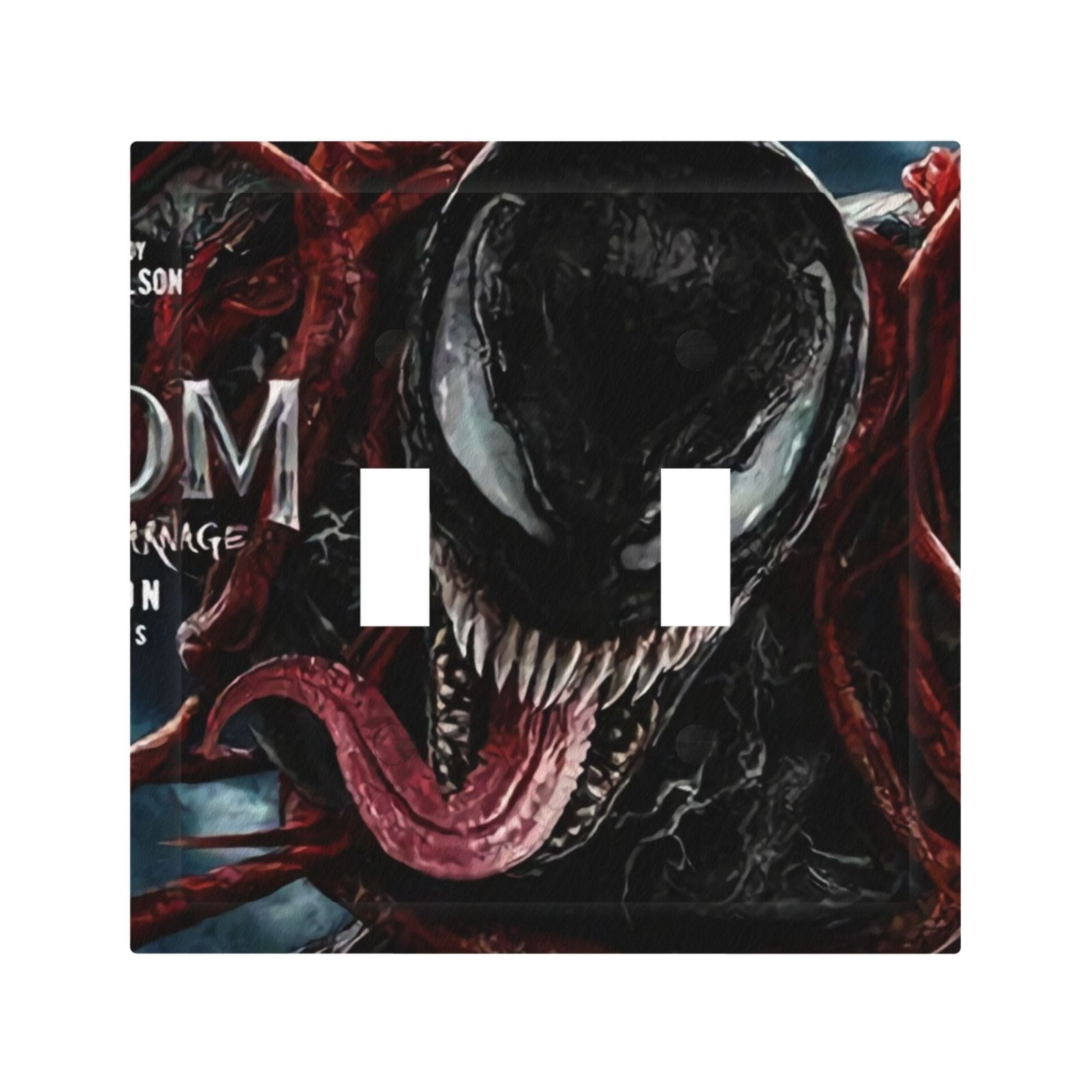 Venom Decorative Wall Plates, Mid-Size 4.92" height x 4.96" length ...