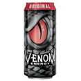 Venom Energy Drink Black Mamba, 16 fl oz Cans, Pack of 16, Original ...