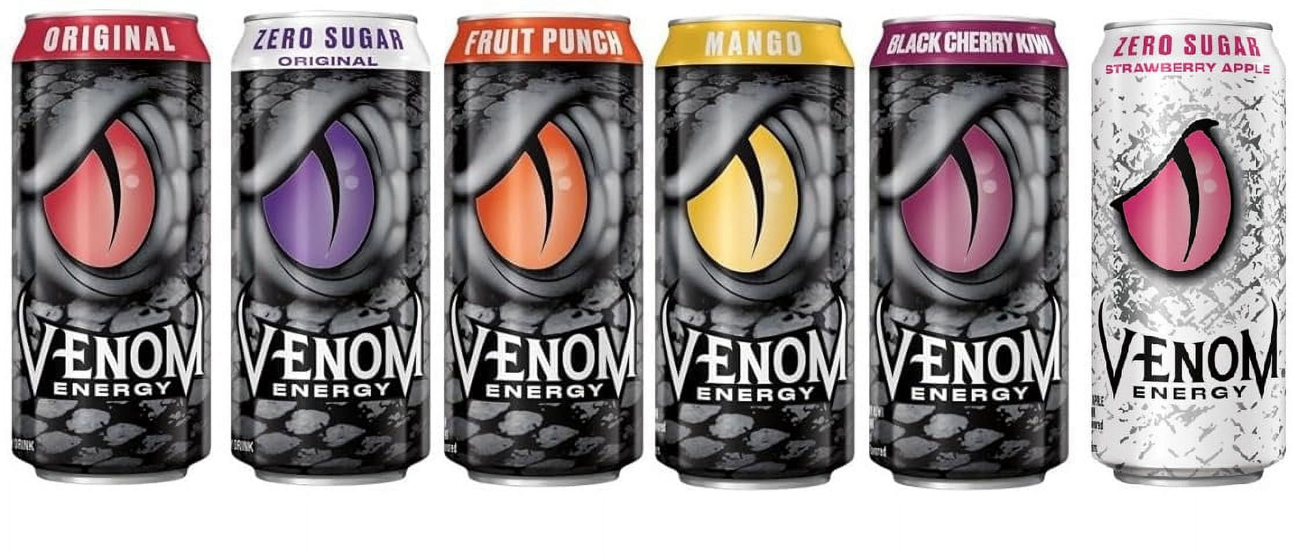 Venom Energy Drink - Variety Pack 16 ounce (Pack of 16) - Walmart.com