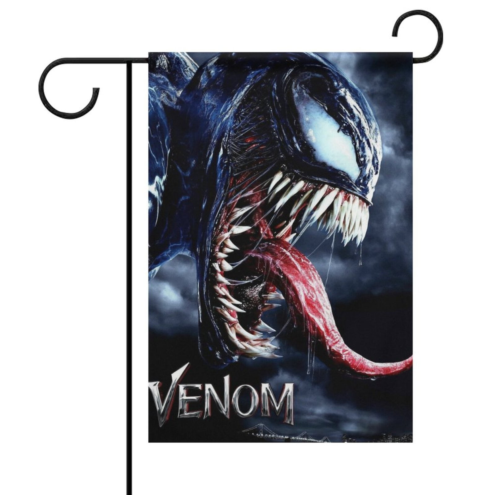 Venom Garden Banner - Double-Sided House Outdoor Flag for Yard And Lawn ...