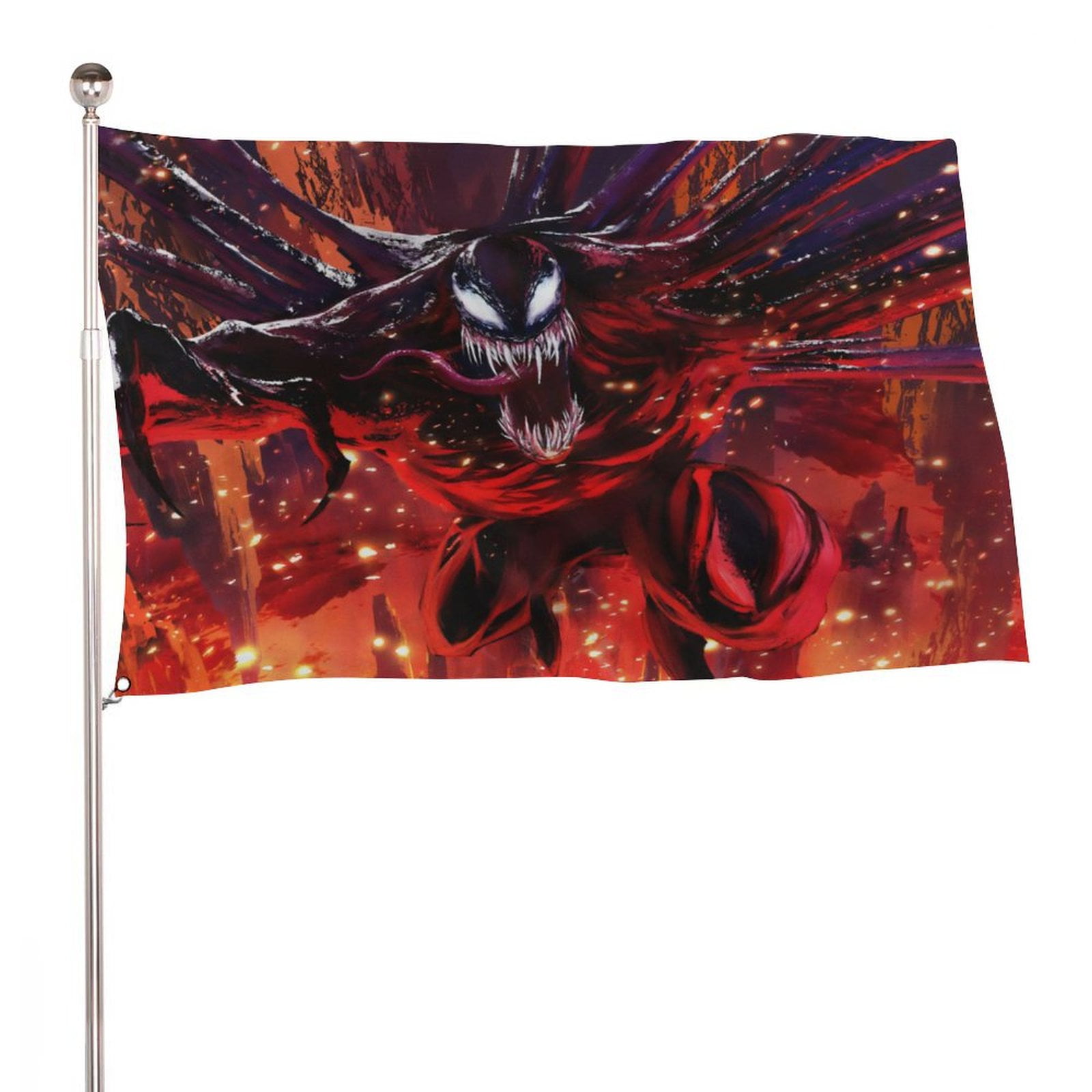 Venom Garden Banner - Double-Sided House Outdoor Flag for Yard And Lawn ...