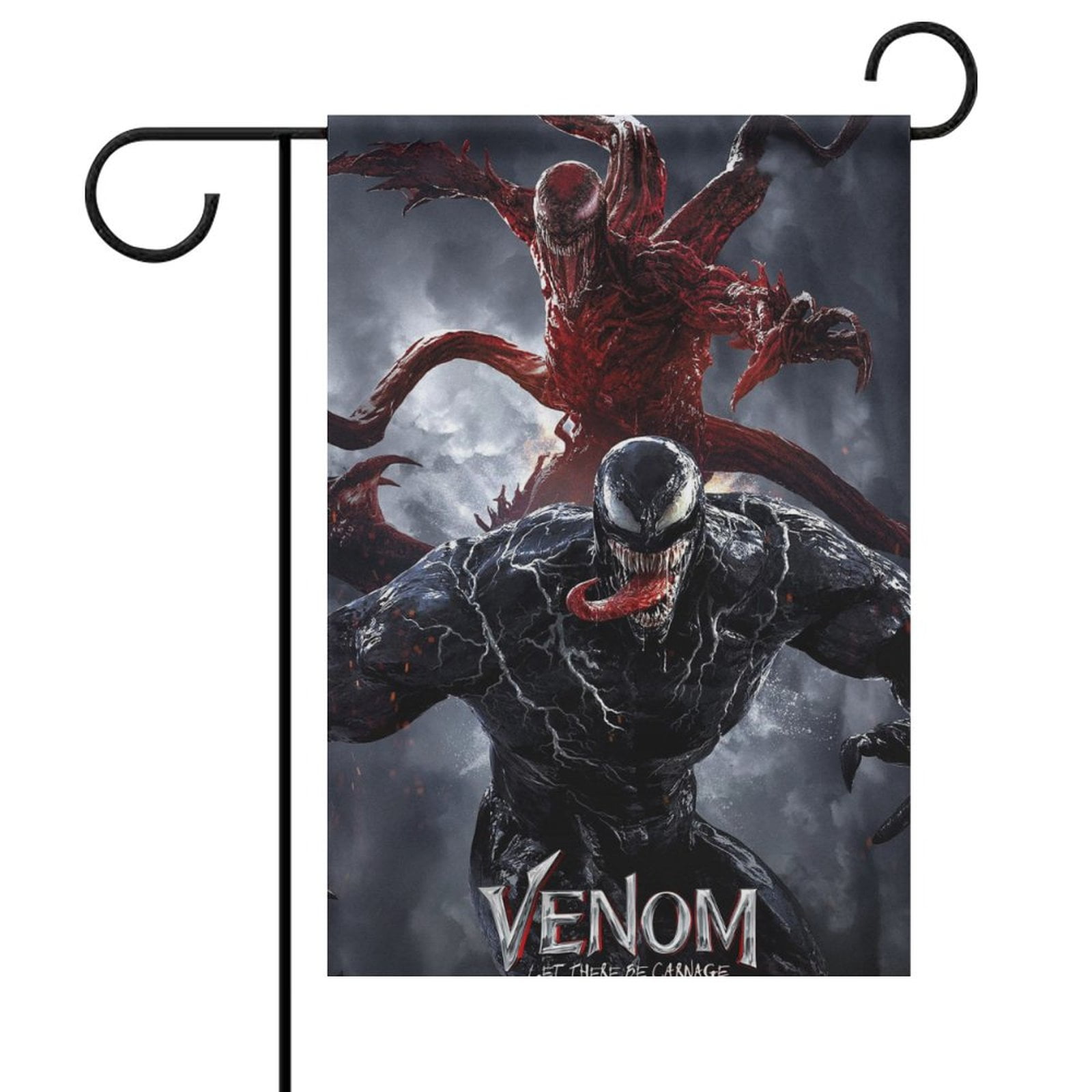 Venom Garden Banner - Double-Sided House Outdoor Flag for Yard And Lawn ...