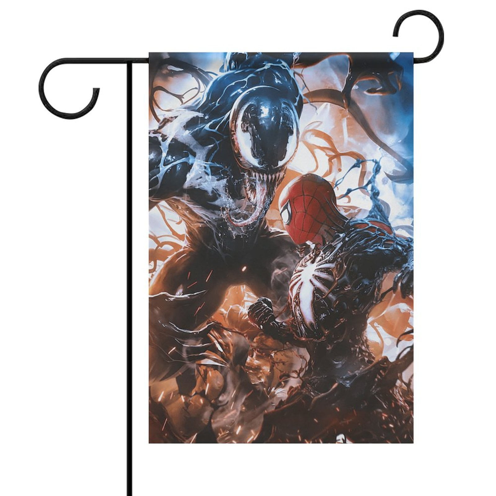 Venom Garden Banner - Double-Sided House Outdoor Flag for Yard And Lawn ...