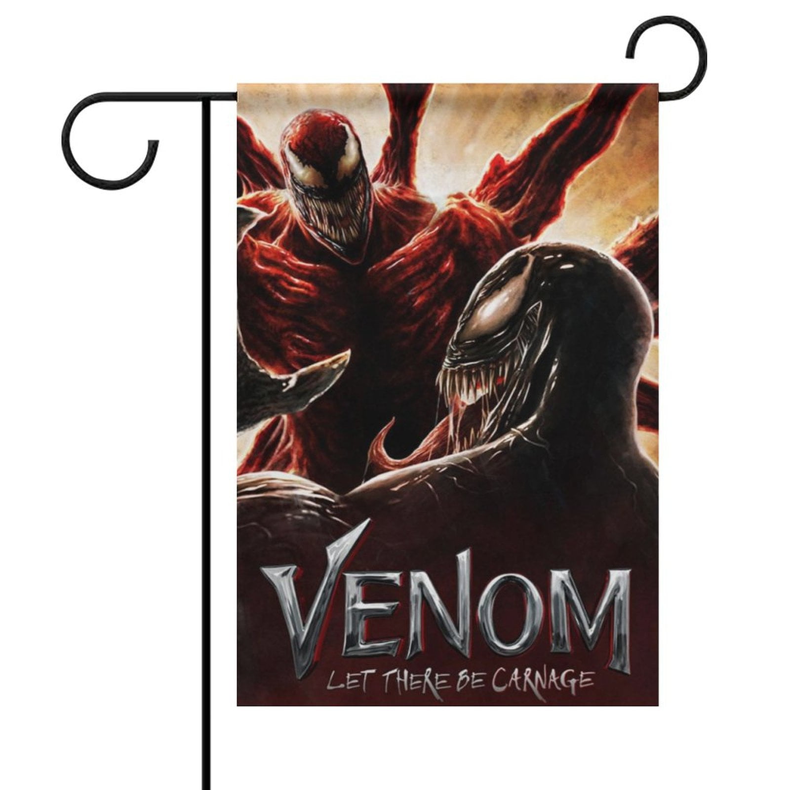 Venom Garden Banner - Double-Sided House Outdoor Flag for Yard And Lawn ...