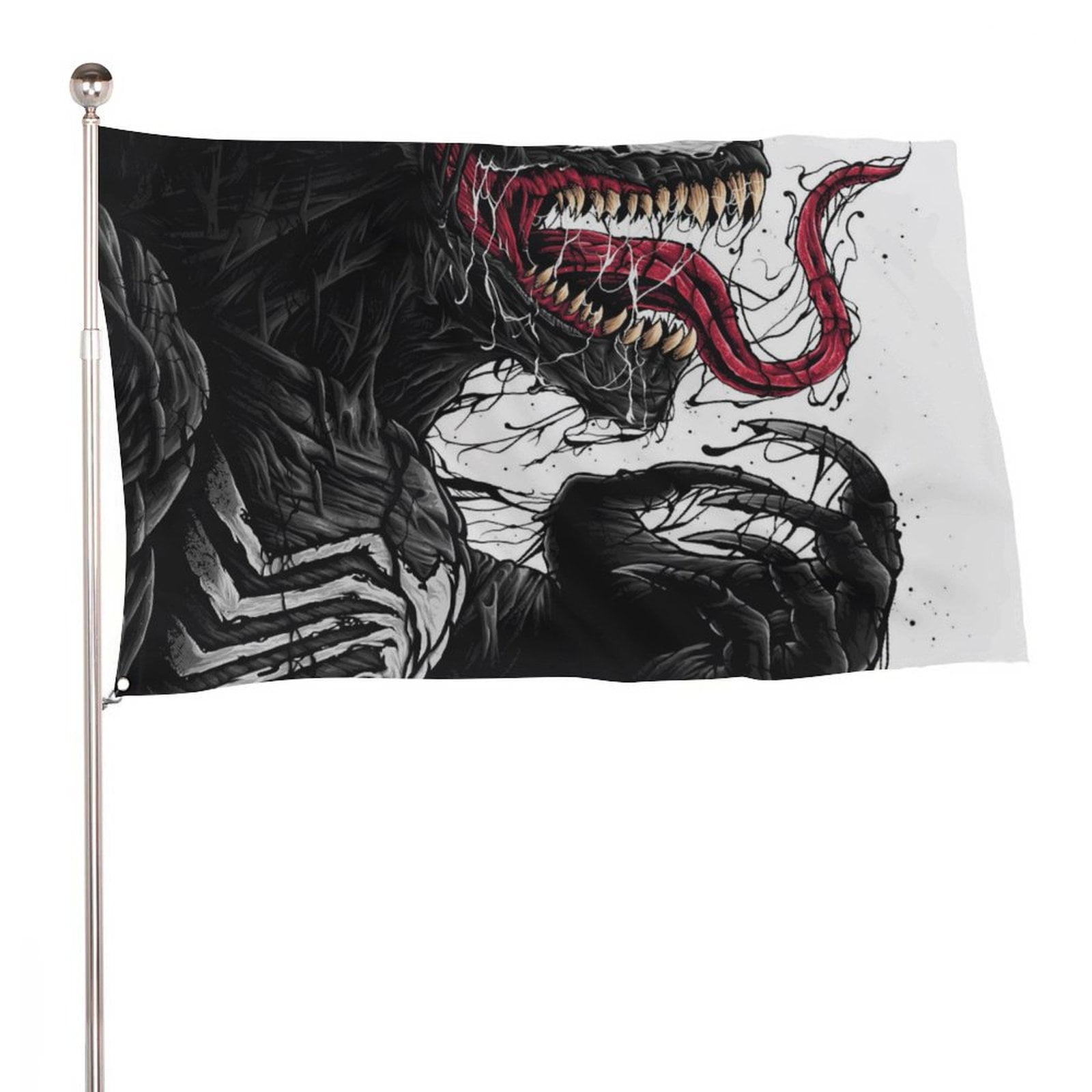 Venom Garden Banner - Double-Sided House Outdoor Flag for Yard And Lawn ...
