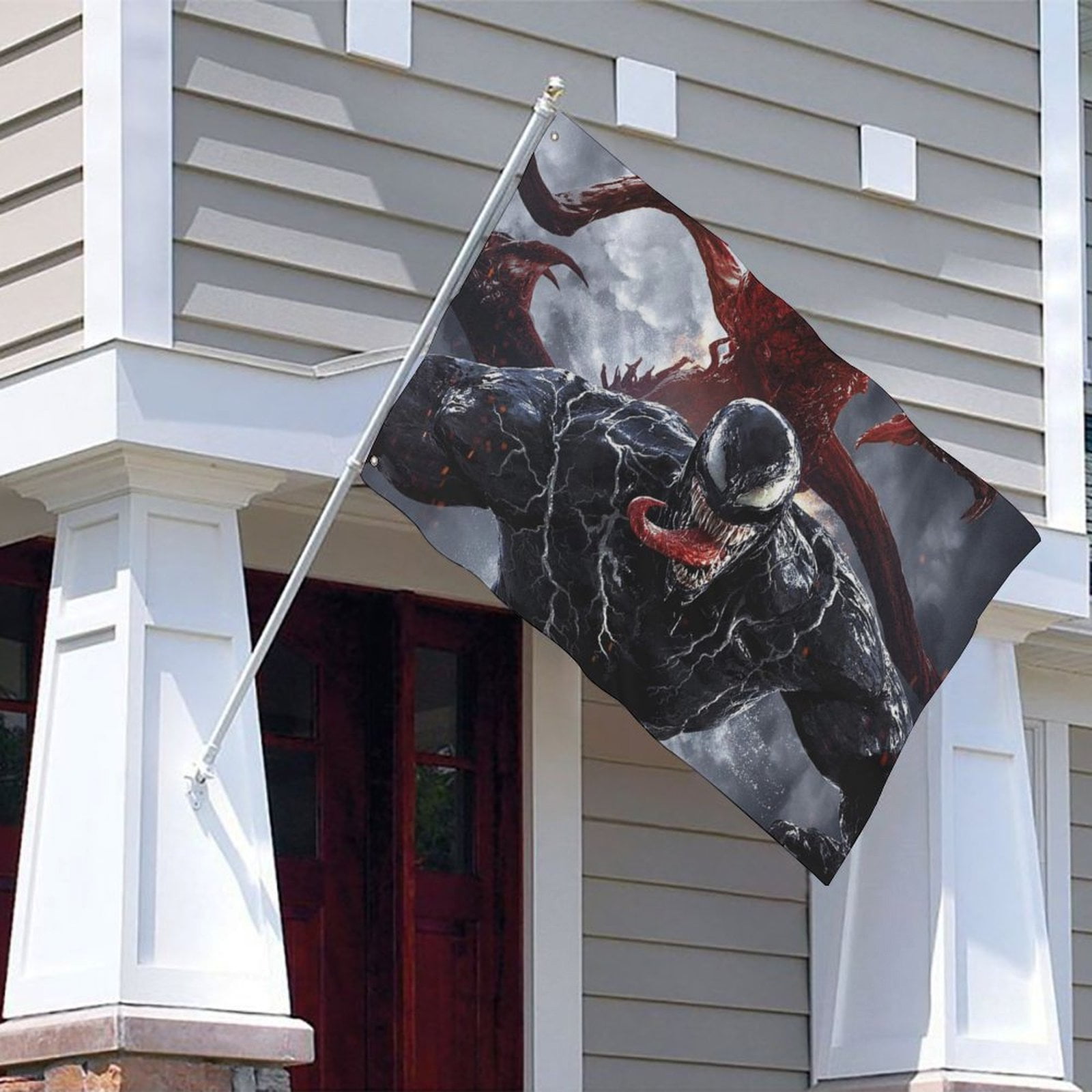Venom Garden Banner - Double-Sided House Outdoor Flag for Yard And Lawn ...