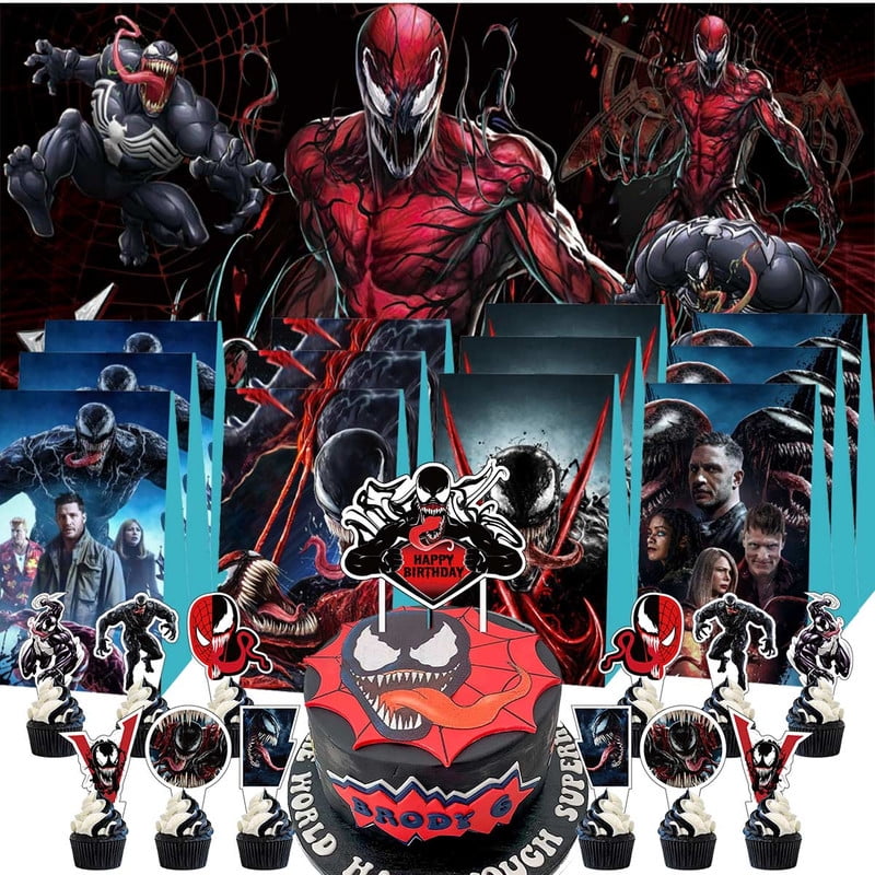 Venom Goodie Bags Treat Candy Decorations Party Favor Supplies Birthday ...