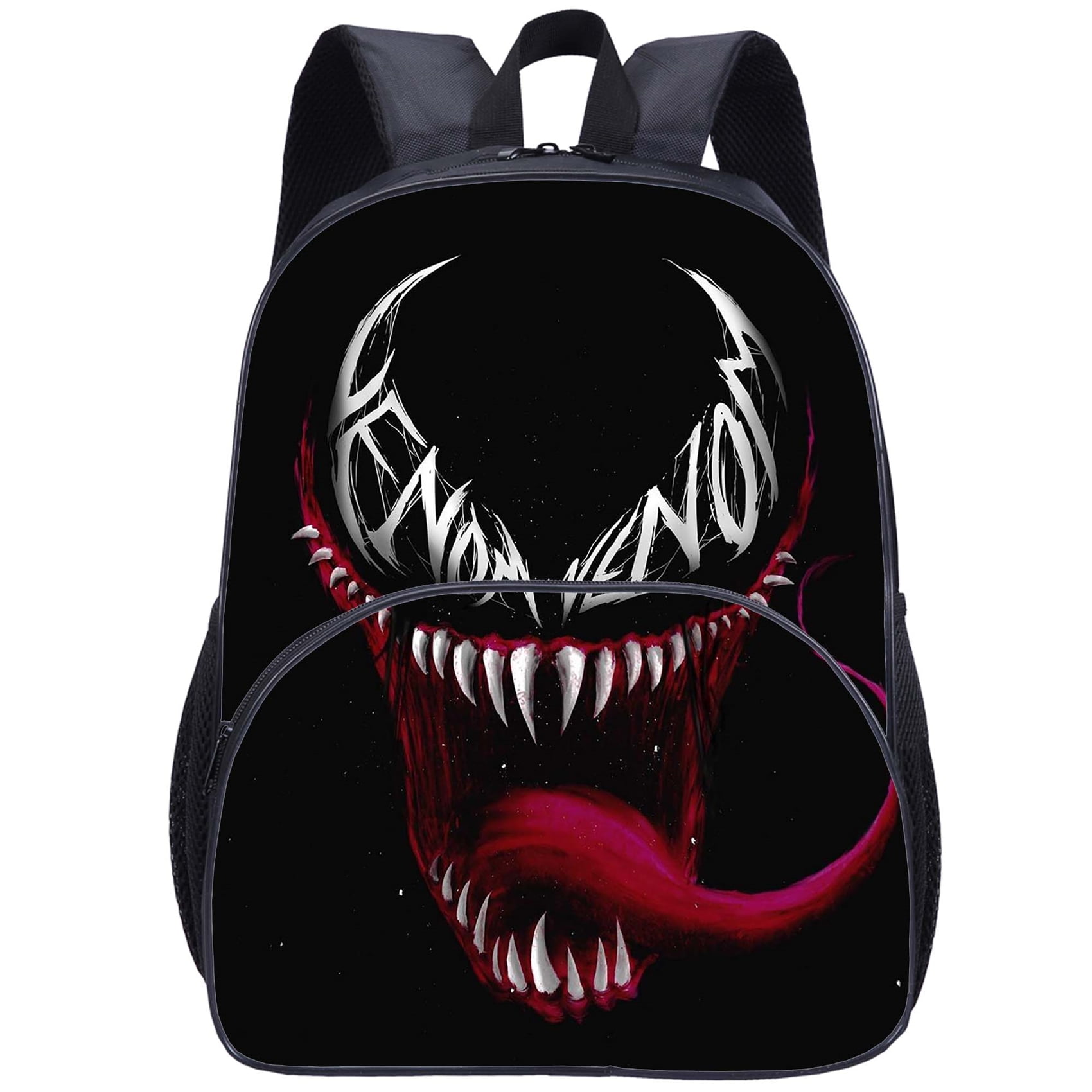 Venom Graphic Backpack-Student Back to School Bookbag Waterproof Travel ...