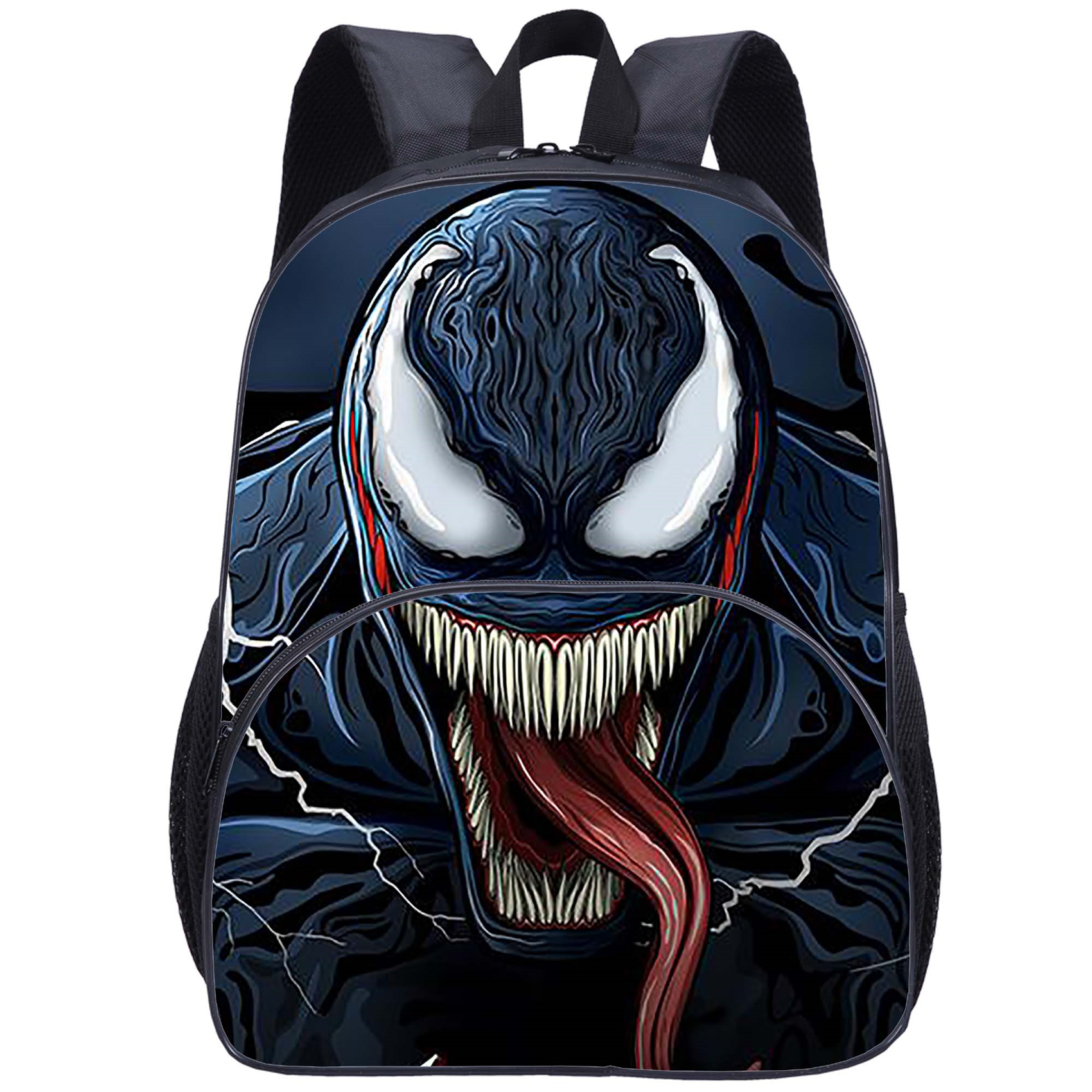 Venom Graphic Backpack-Student Back to School Bookbag Waterproof Travel ...