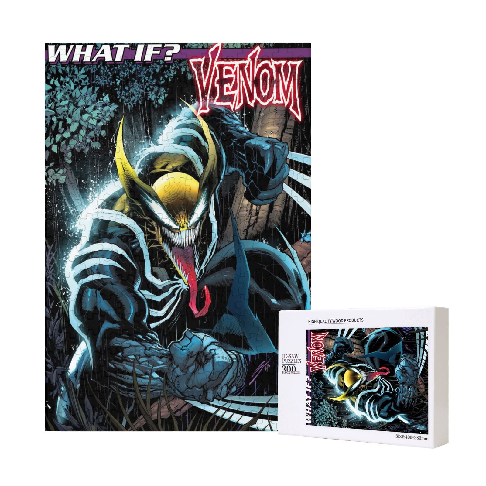 Venom H Picture Puzzle For Adults - 300 Piece Of Wooden Puzzle, Puzzle ...