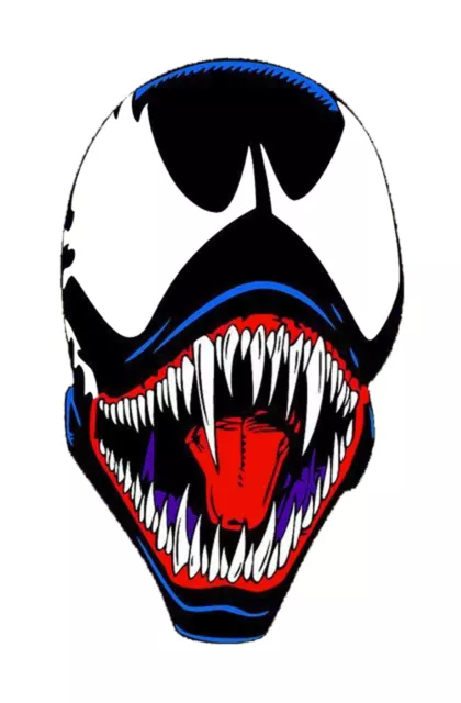 Venom Head Stickers Phone Decal Water Bottle Stickers Car Decals ...