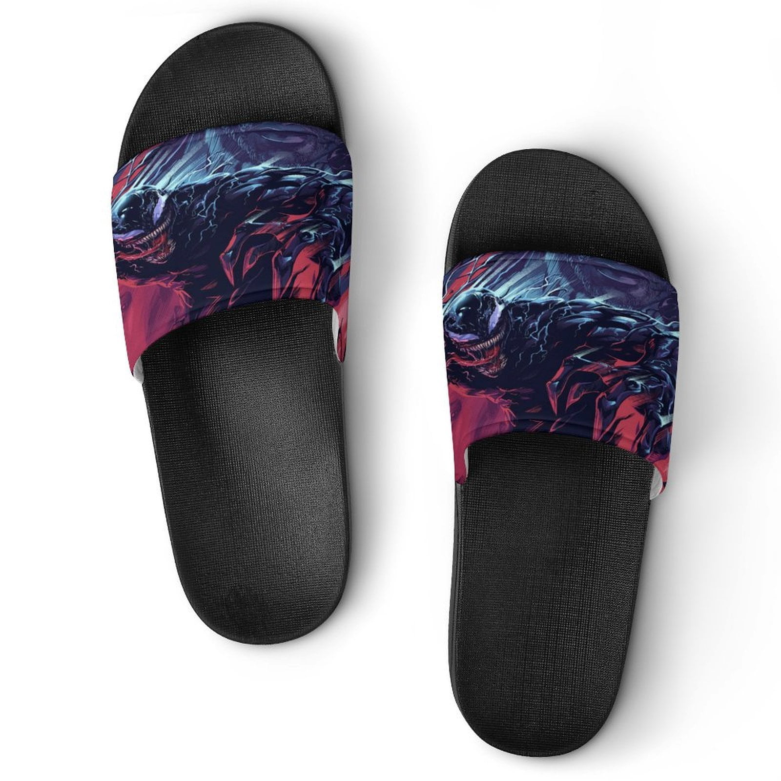 Venom Home Slippers Slide Sandals, Casual Pool Slide Outdoor, Slip-On ...