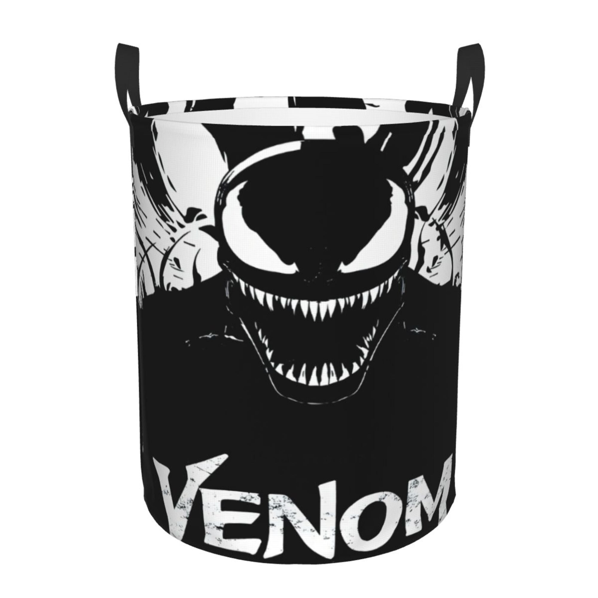 Venom Laundry Basket Foldable Circular Dirty Clothes Toys Storage ...