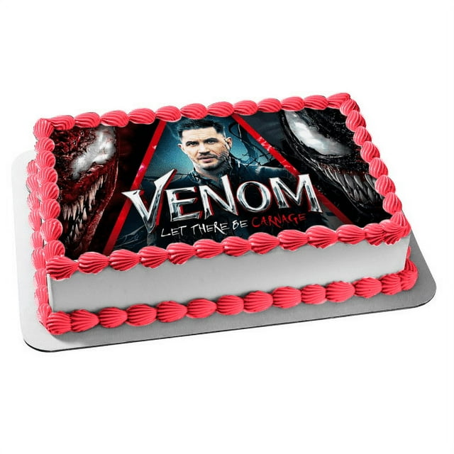 Venom: Let There Be Carnage Cake Topper, by A Birthday Place - Walmart.com