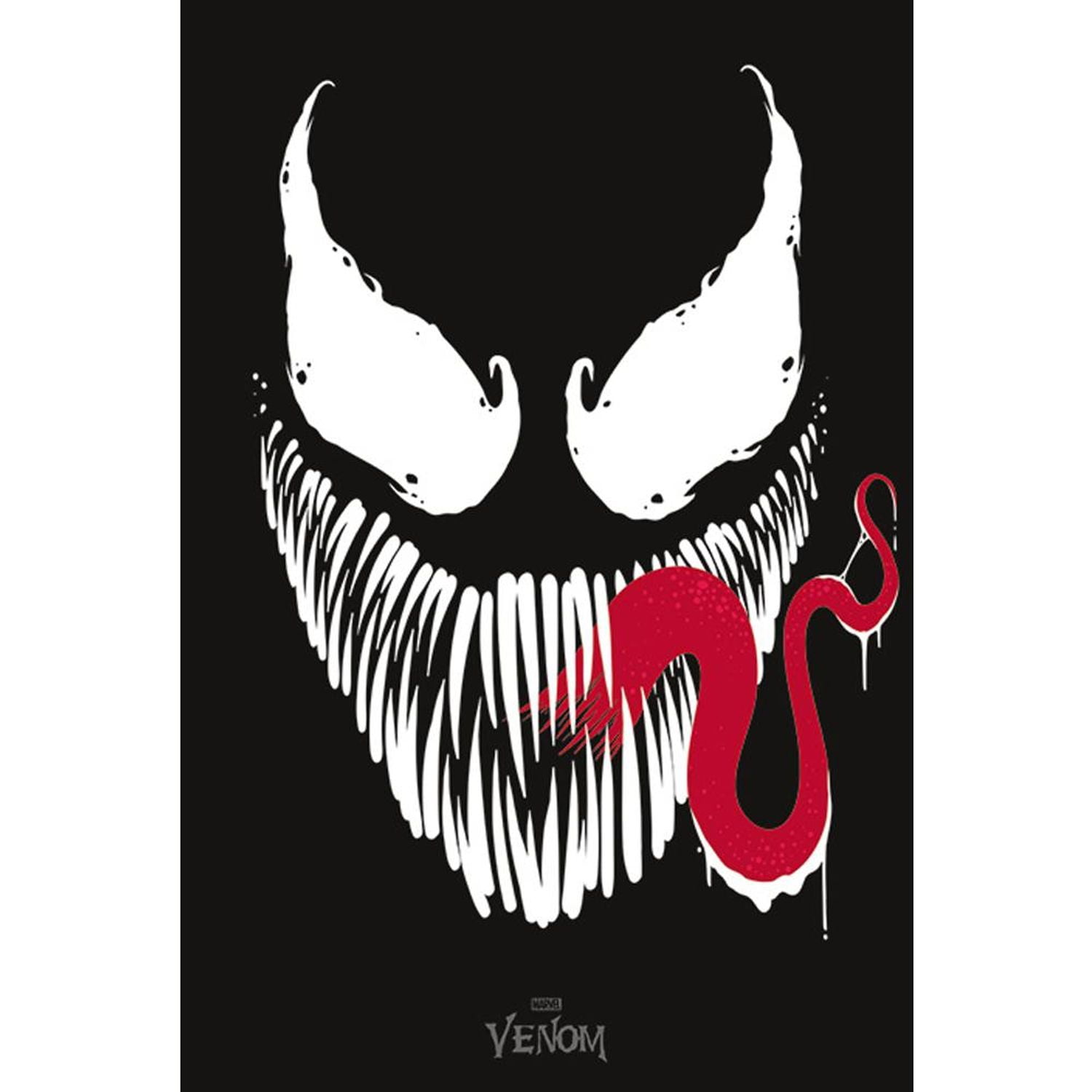 Venom Marvel Face Poster - Walmart.com
