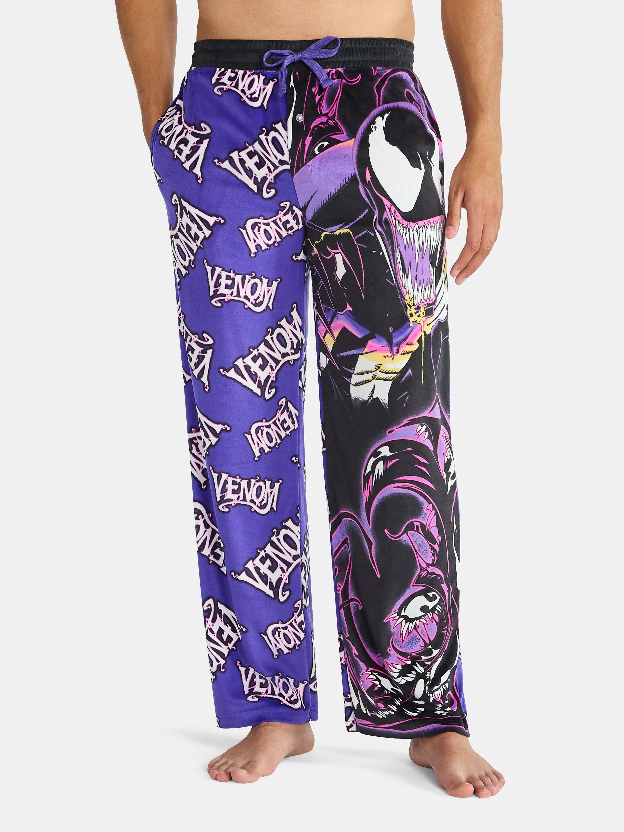 Venom Men's and Big Men's Split Leg Graphic Pants, Sizes S-2XL ...