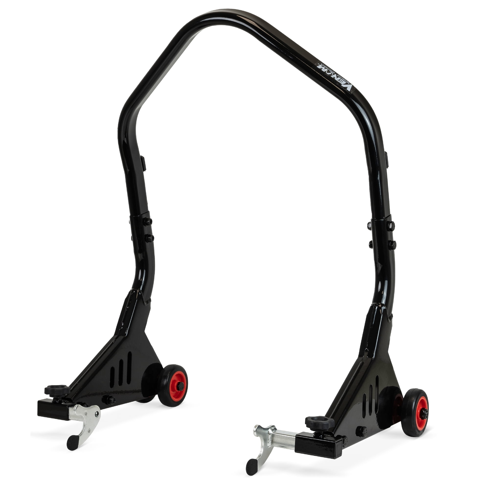 Venom Motorcycle Rear Stand Spool Lift, Universal Sport Bike Rear Wheel ...