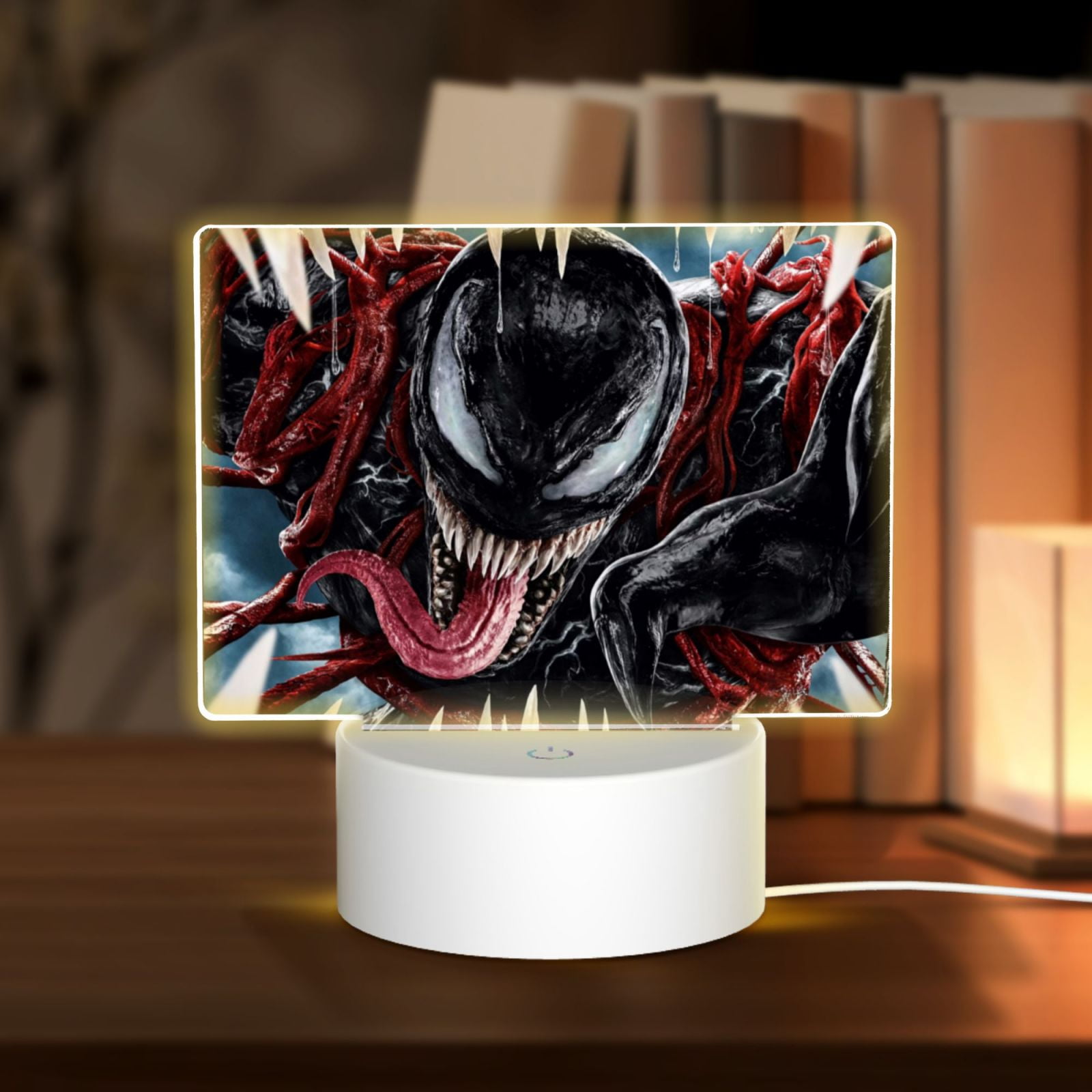 Venom Movie Rectangular Acrylic Night Light USB Cable Lamp Light ...