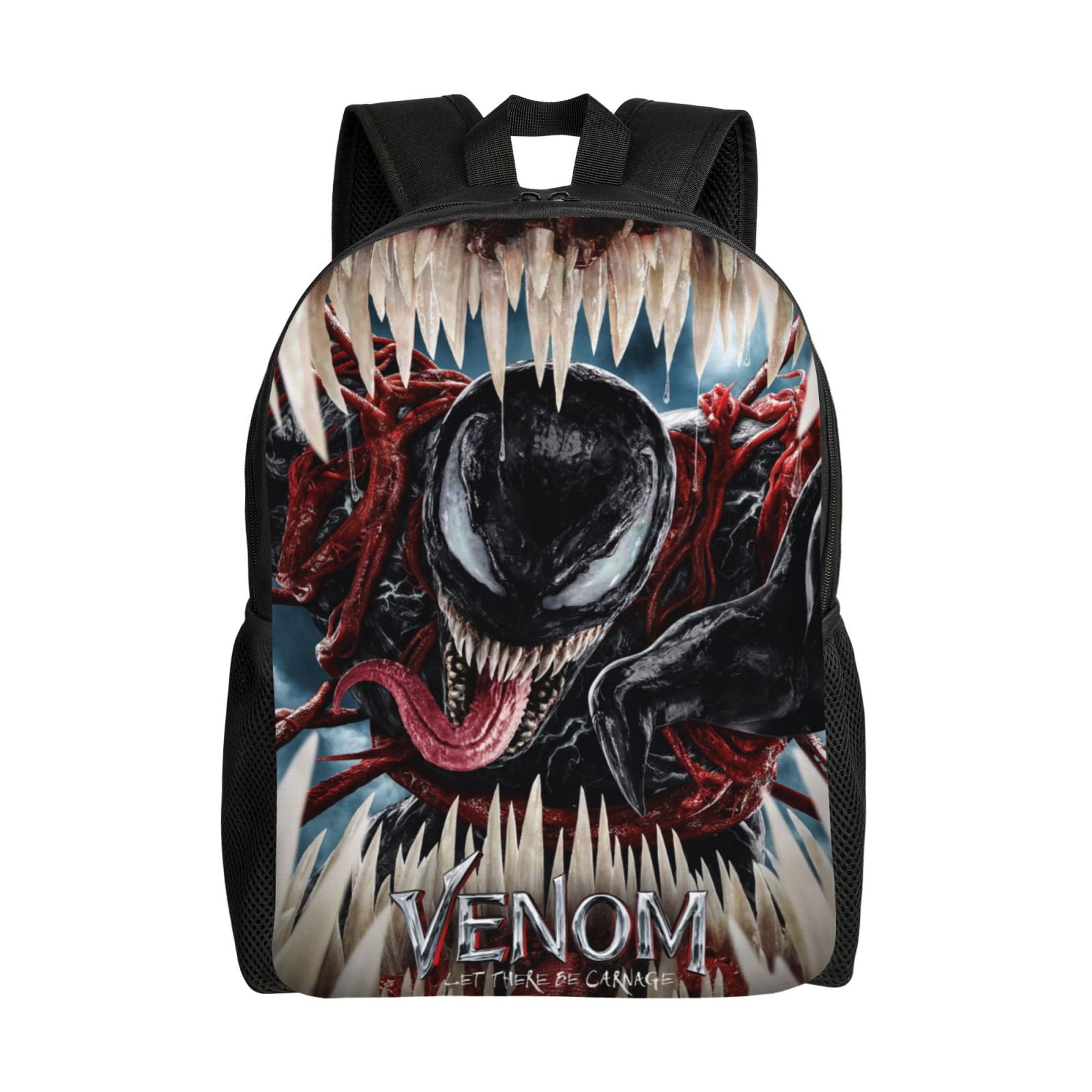 Venom Movie Unisex Backpack Laptop Daypack Adjustable Shoulders School ...