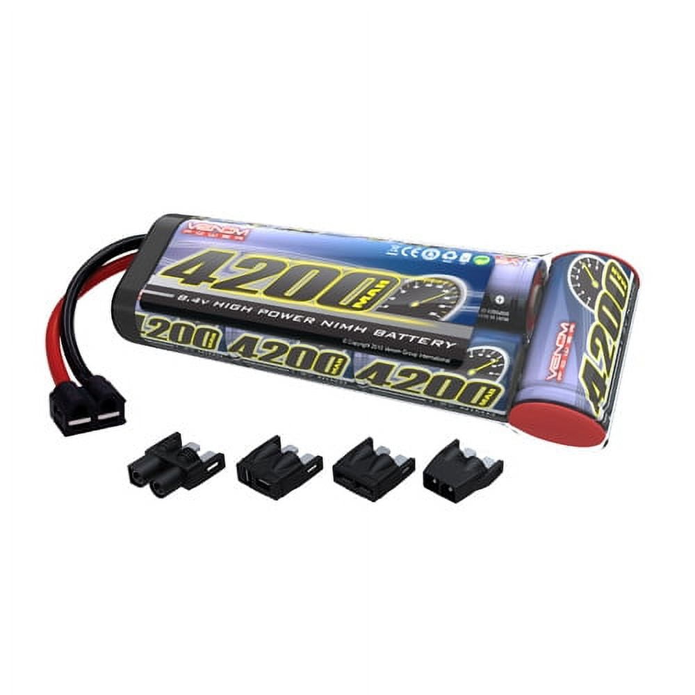 Venom NiMH Battery for Traxxas E-Revo 1:10 Brushless 8.4 4200mAh 7-Cell ...