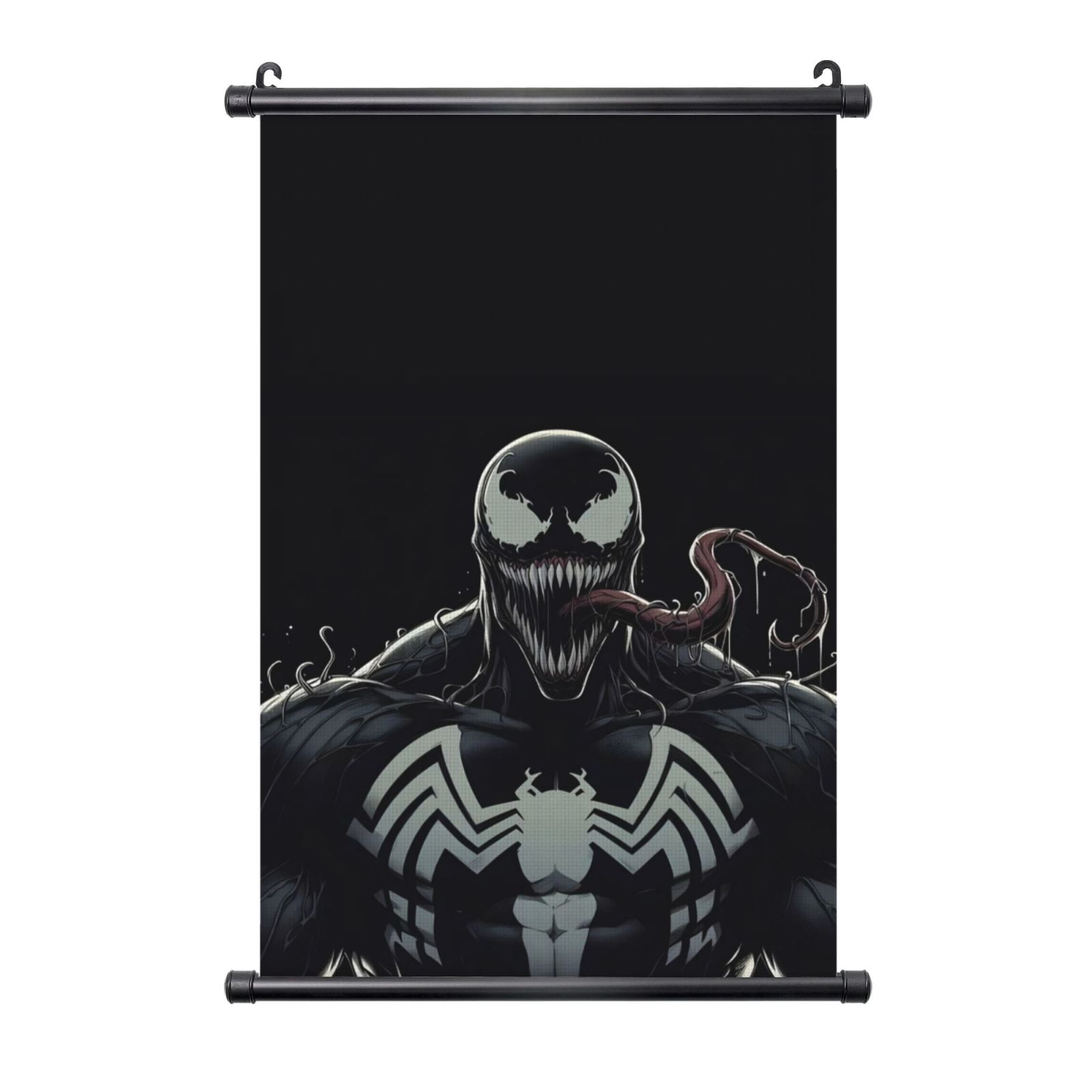 Venom Poster Aesthetic Canvas PVC Shaft Wall Art Hanging Hanger Frame ...