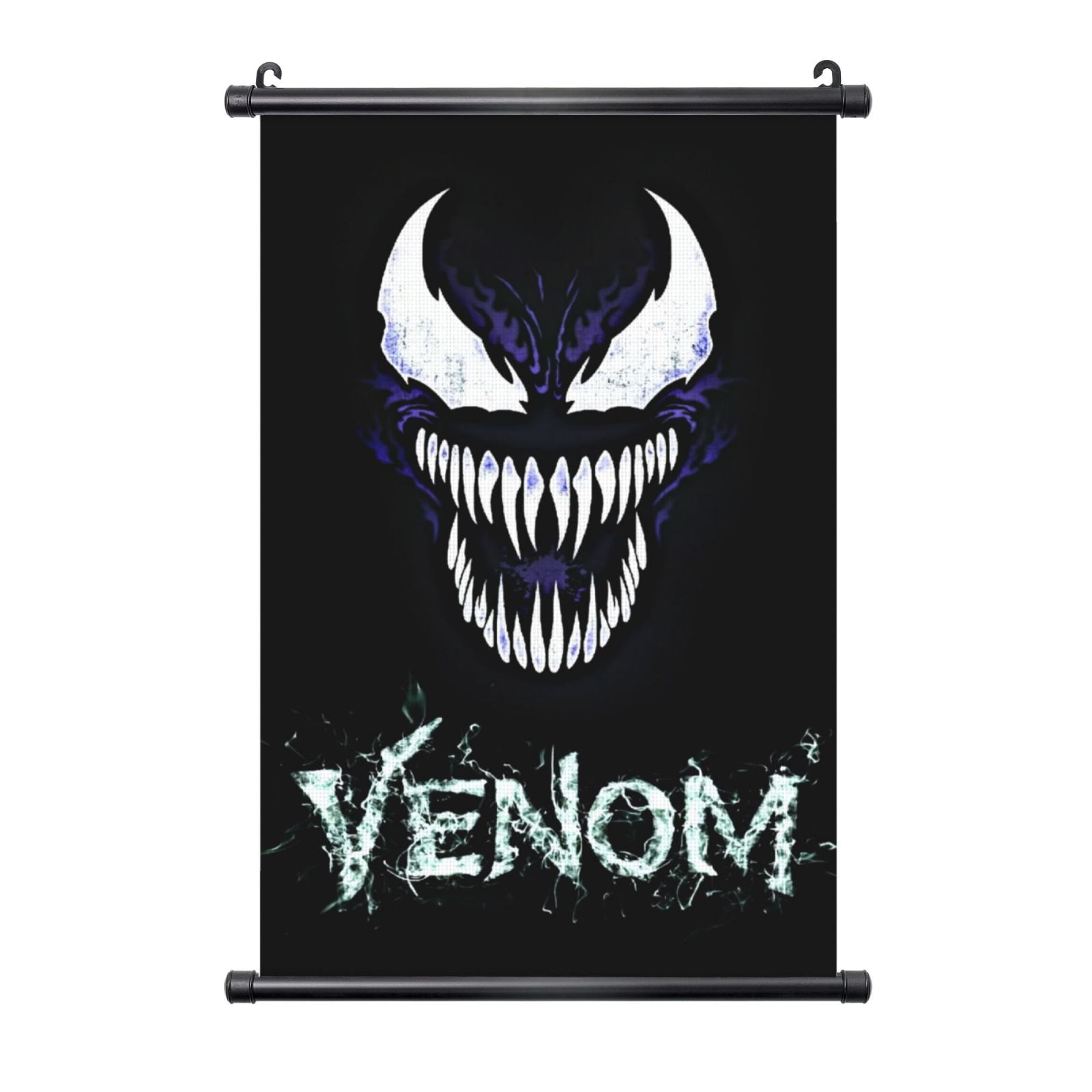 Venom Poster Aesthetic Canvas PVC Shaft Wall Art Hanging Hanger Frame ...