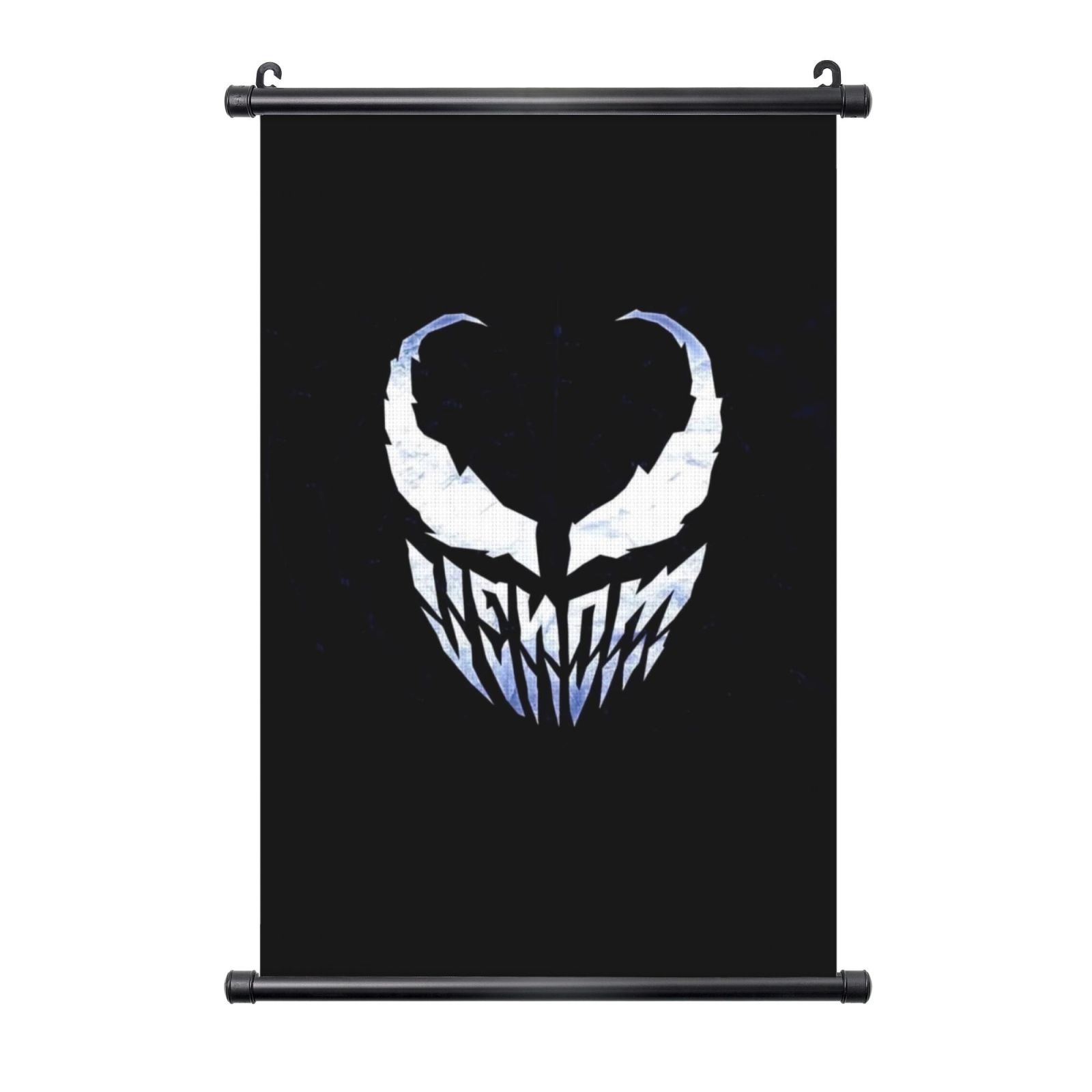 Venom Poster Aesthetic Canvas PVC Shaft Wall Art Hanging Hanger Frame ...