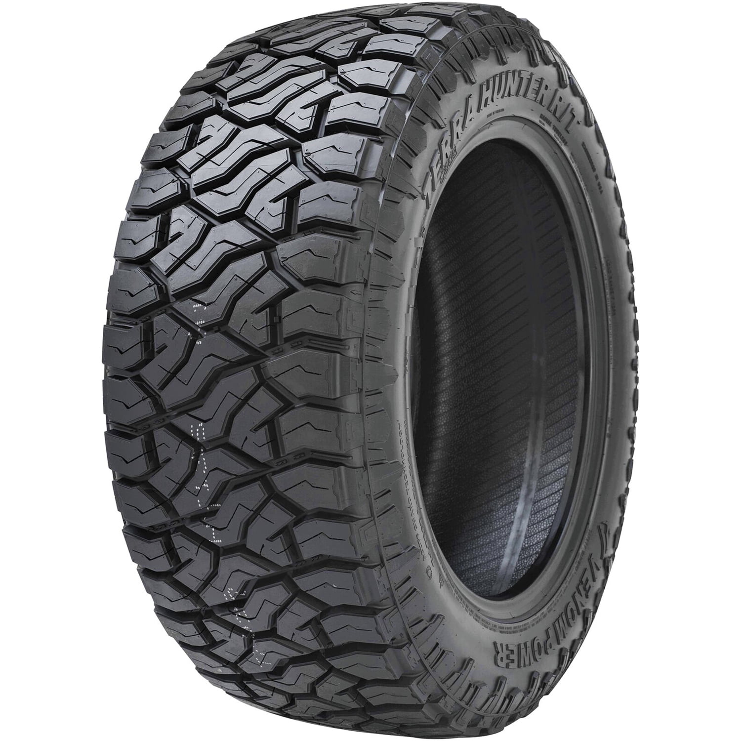 Venom Power Terra Hunter R/T 33X12.50R18 F-12 Ply Rugged Terrain Tire - Walmart.com