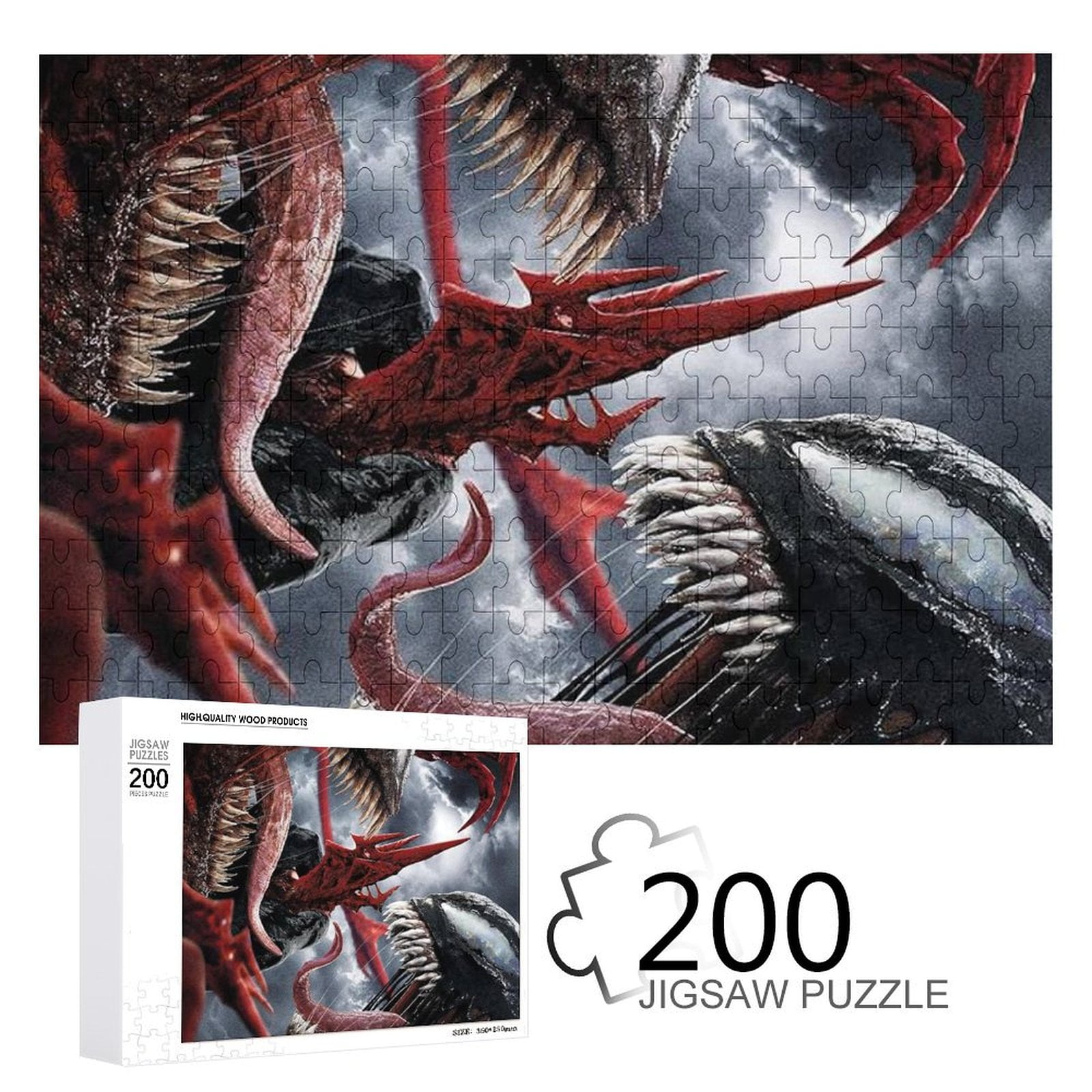Venom Puzzle For Adults & Kids - 200 PCS Jigsaw Puzzle - Walmart.com